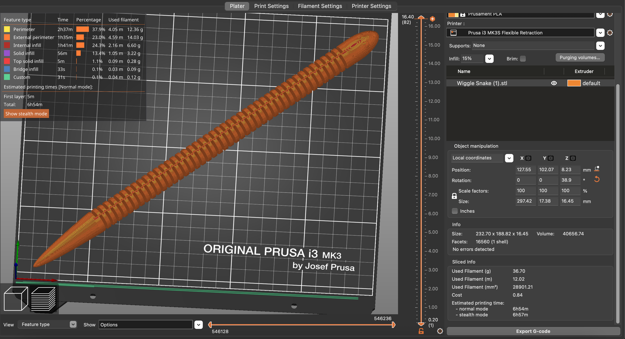 3D Printed Flexi Snake : 13 Steps (with Pictures) - Instructables