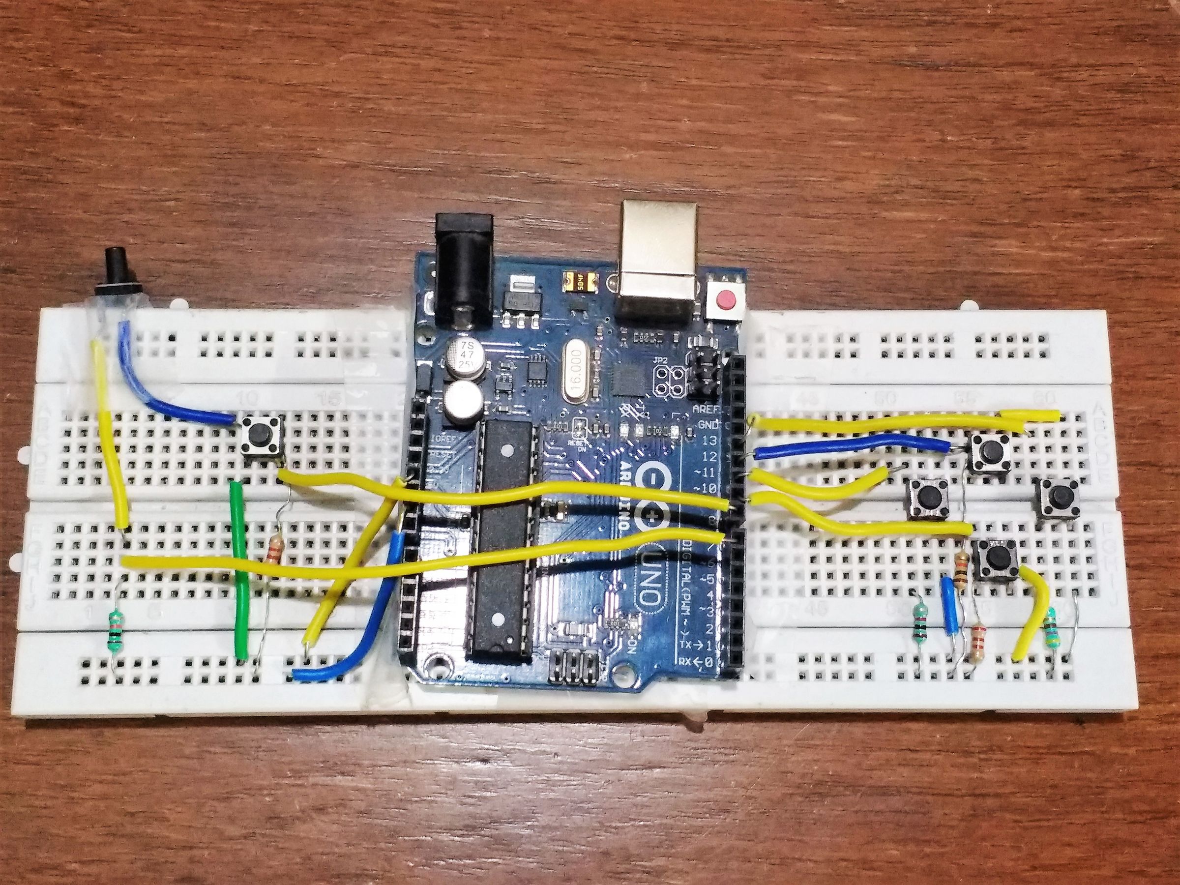 Video Game Controller With Arduino : 6 Steps (with Pictures ...