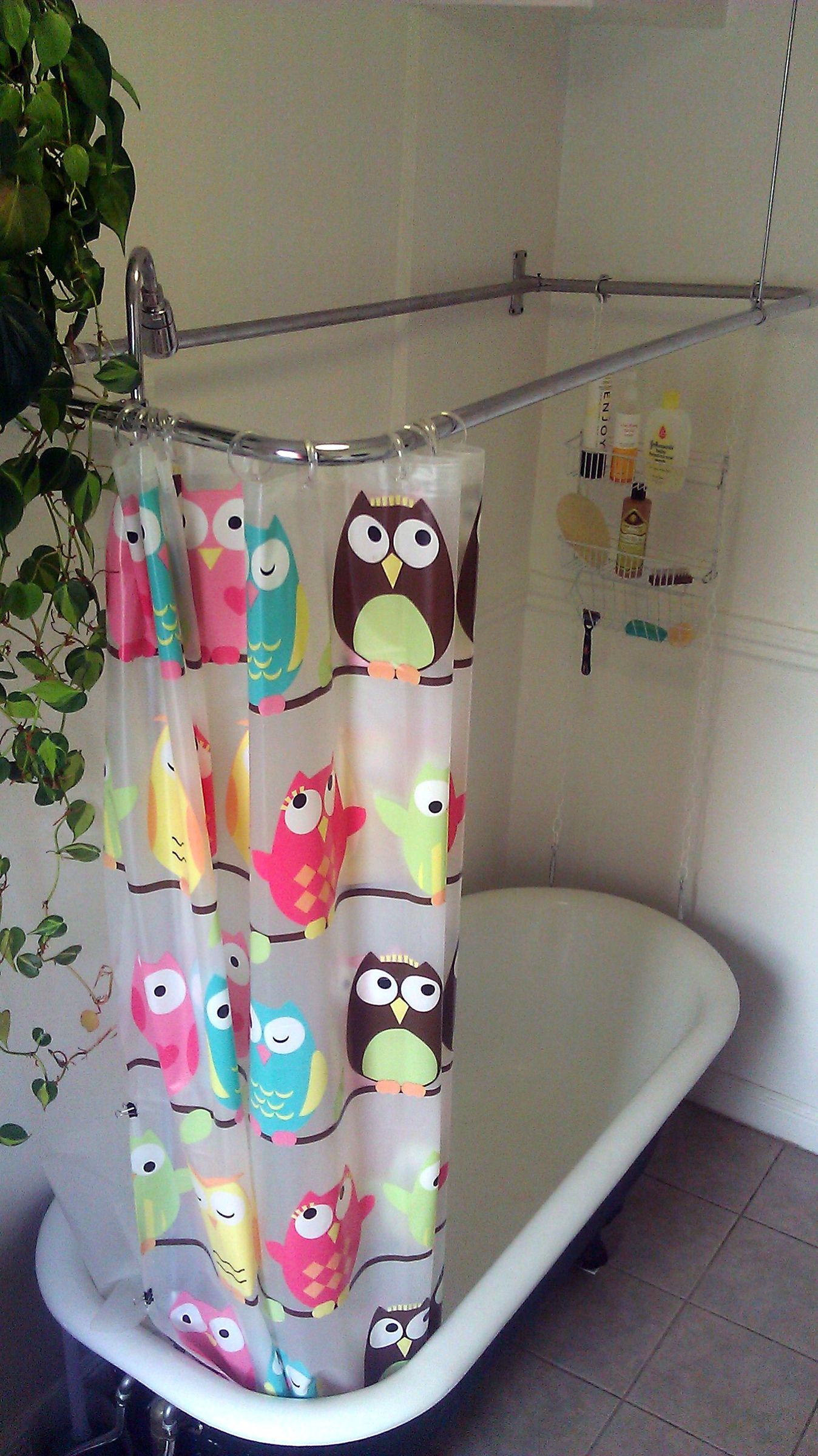 Shower Rack for a Claw Foot Tub : 5 Steps - Instructables