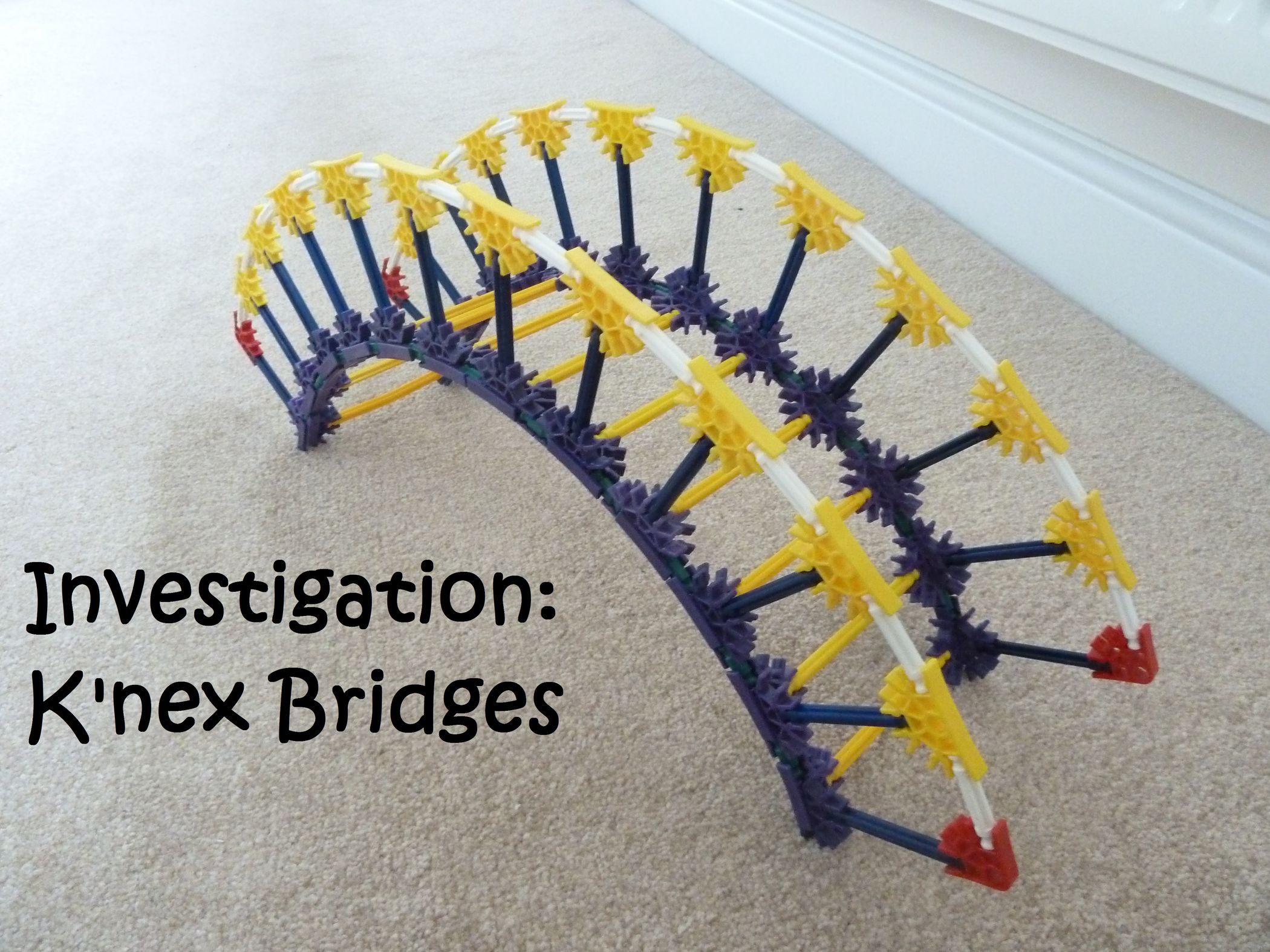 Investigation: K'nex Bridges : 11 Steps (with Pictures) - Instructables