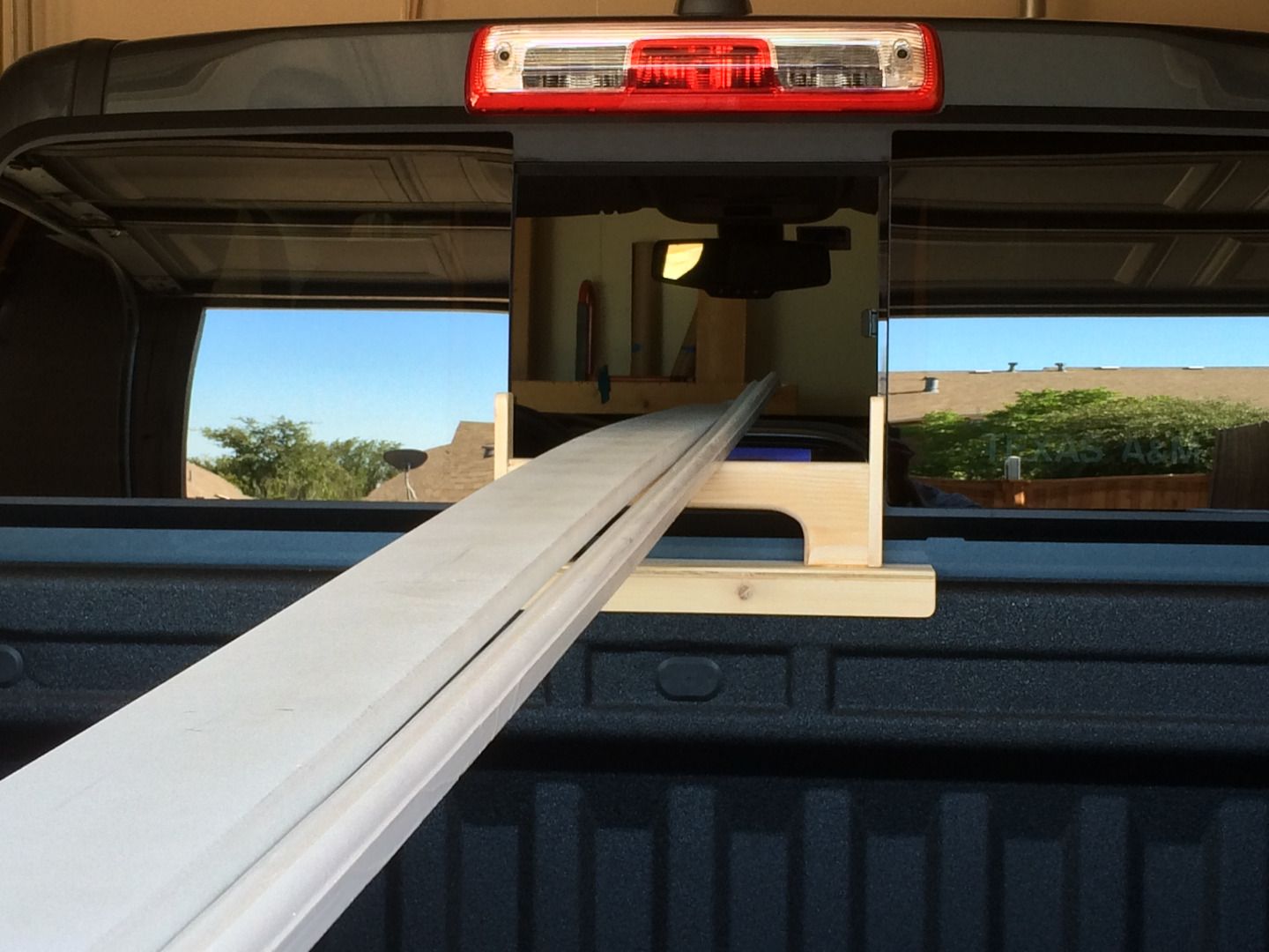 Thru-window Long Board Support for Pick-up Trucks : 6 Steps (with ...