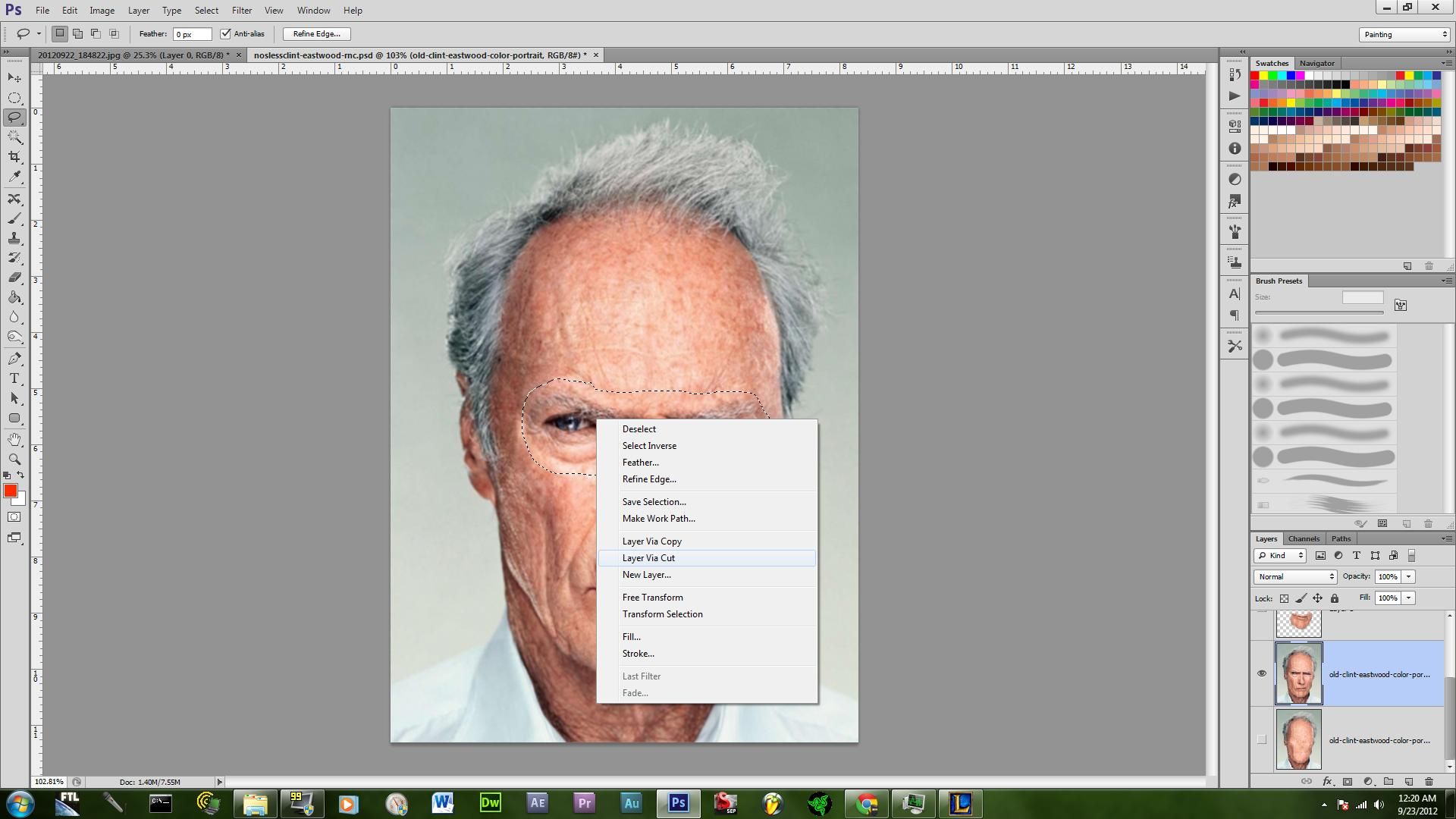 Photoshop CS6: No Nose Creepy People : 4 Steps - Instructables