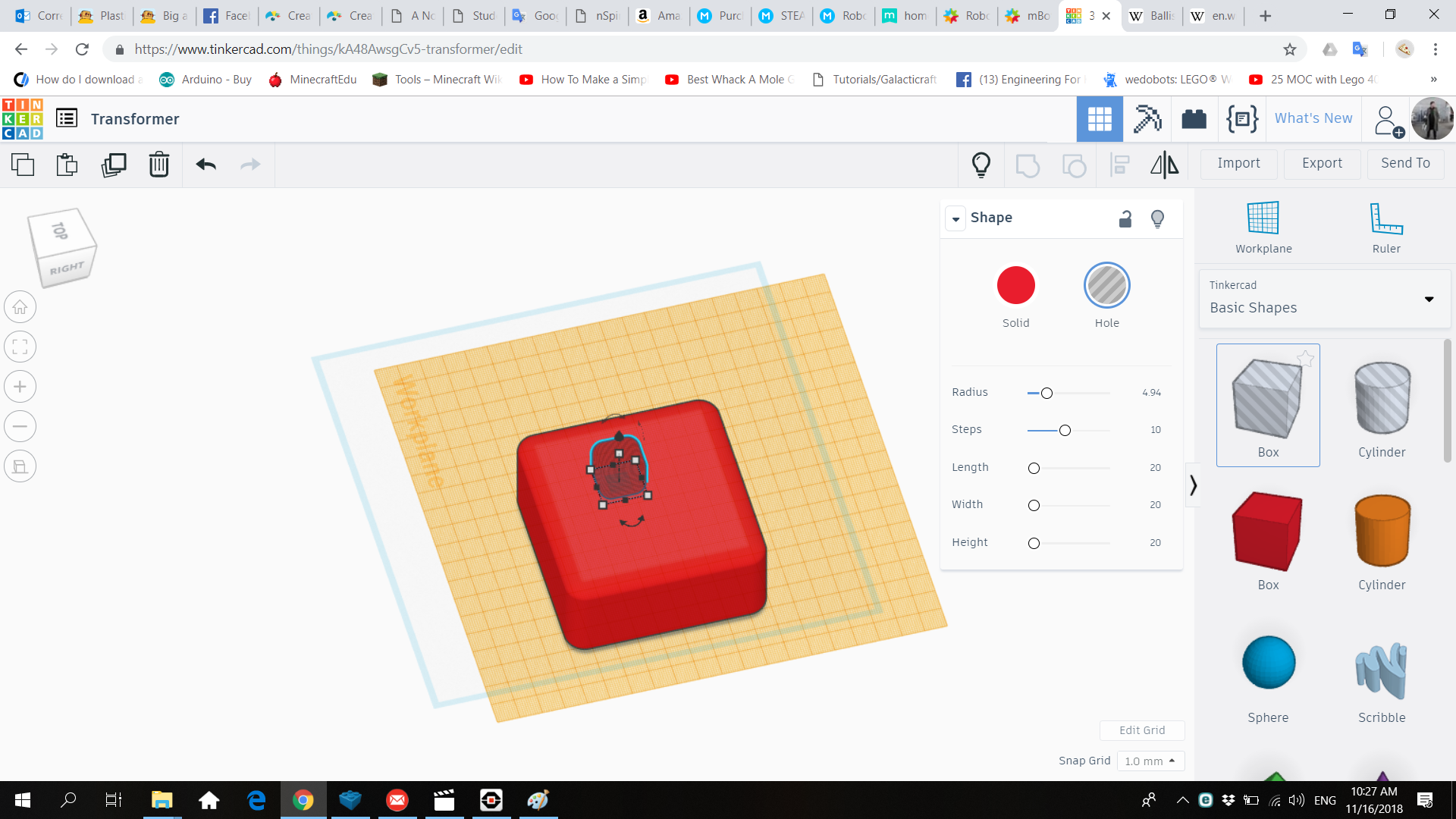 Creating a Transformer With Tinkercad : 15 Steps (with Pictures ...