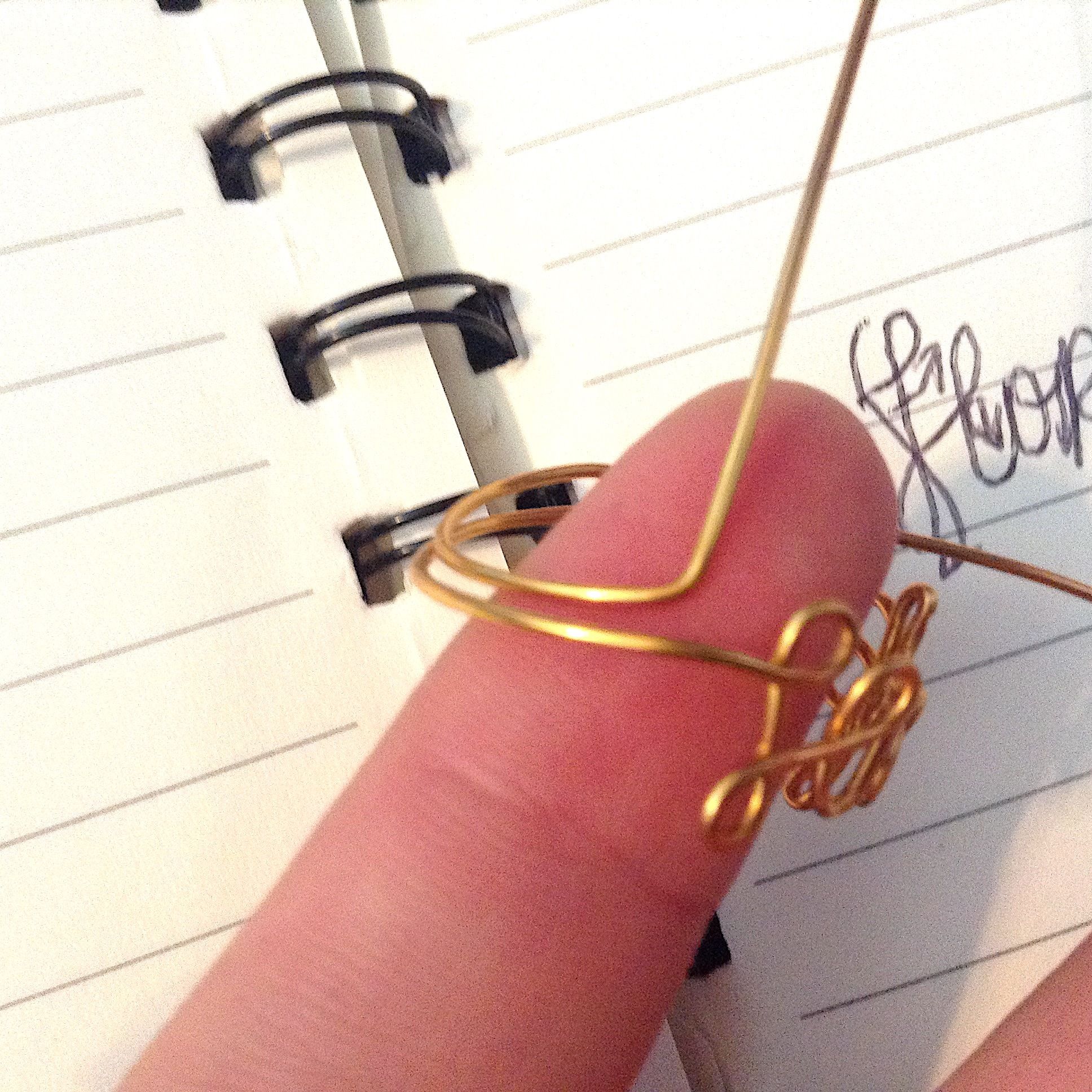 Adjustable Wire Word Ring : 8 Steps (with Pictures) - Instructables