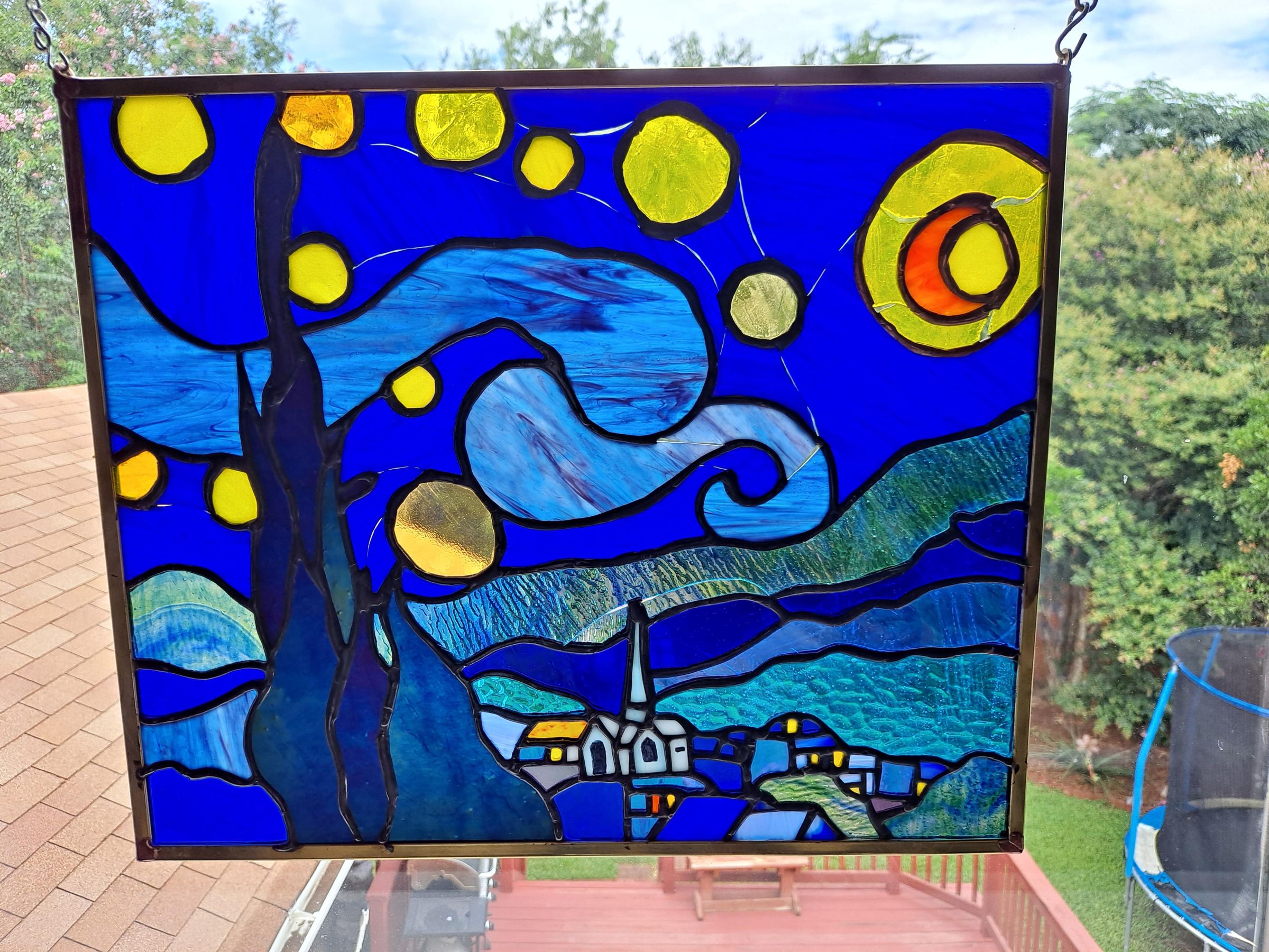 Starry Night Stained Glass : 9 Steps (with Pictures) - Instructables