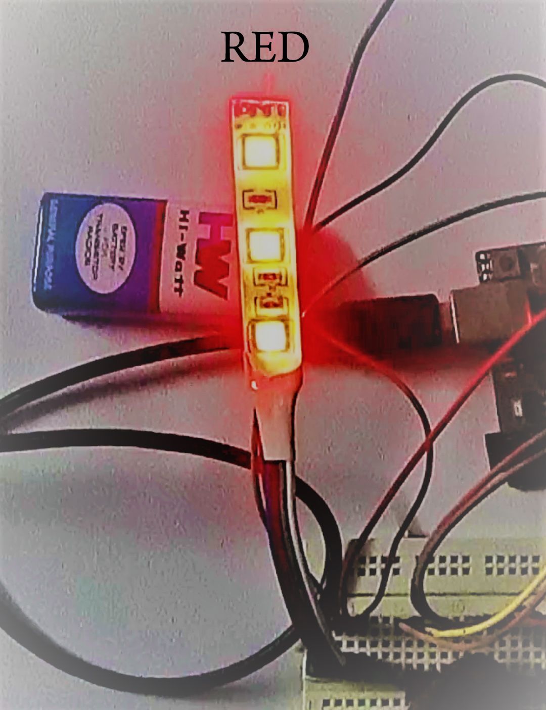 Producing Various Colours in RGB Led Strip Using Arduino and Push ...