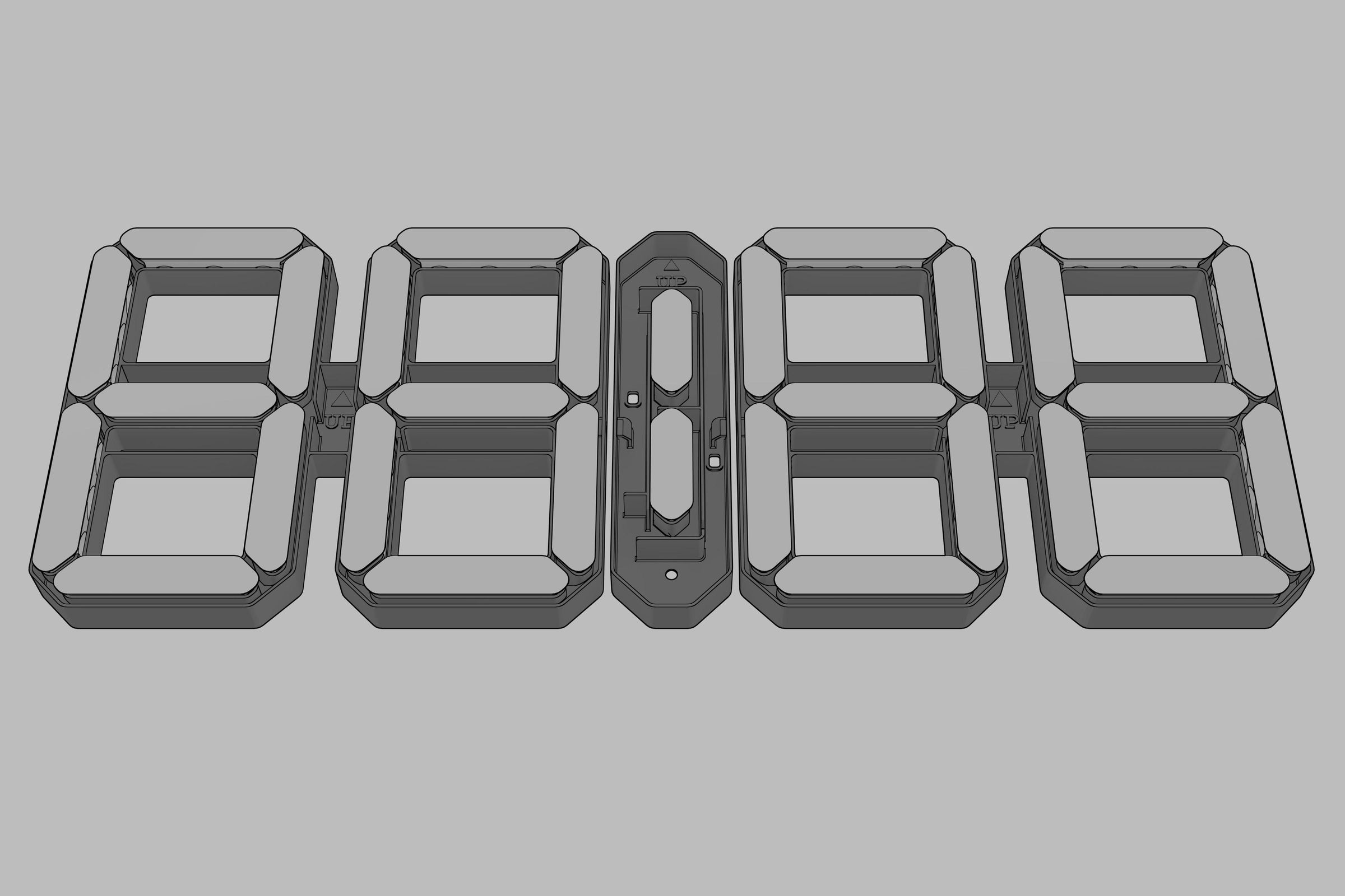 Retro 7 Segment Clock - the Final One(s) : 11 Steps (with Pictures ...