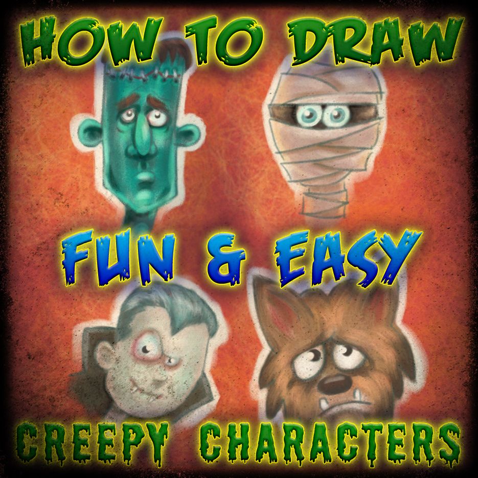 Easy to Draw Halloween Characters : 6 Steps (with Pictures) - Instructables