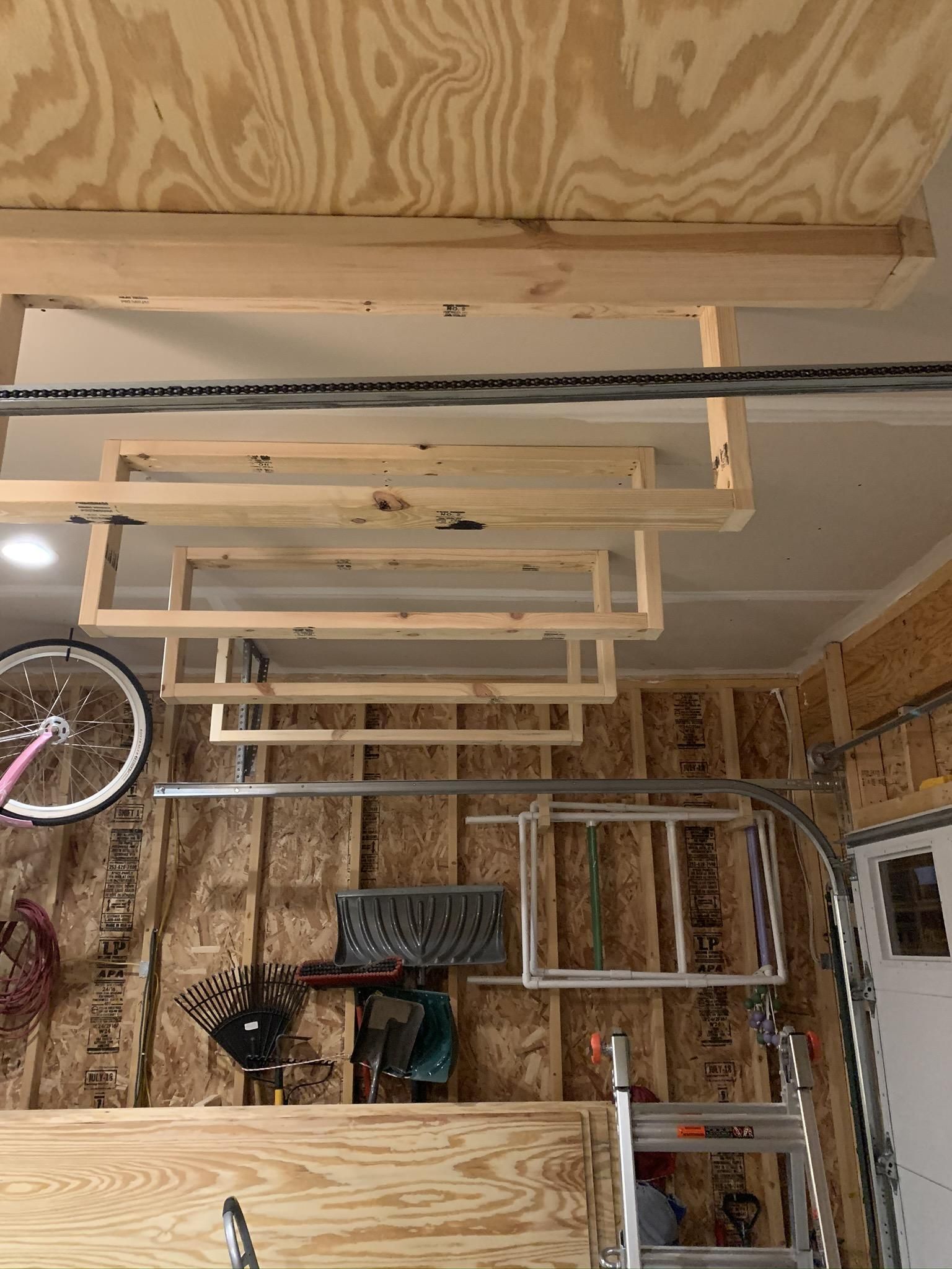 Enclosed Overhead Garage Storage : 12 Steps - Instructables