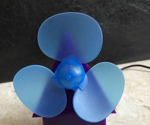 Acrylic Desk Fan (customizable) : 3 Steps - Instructables