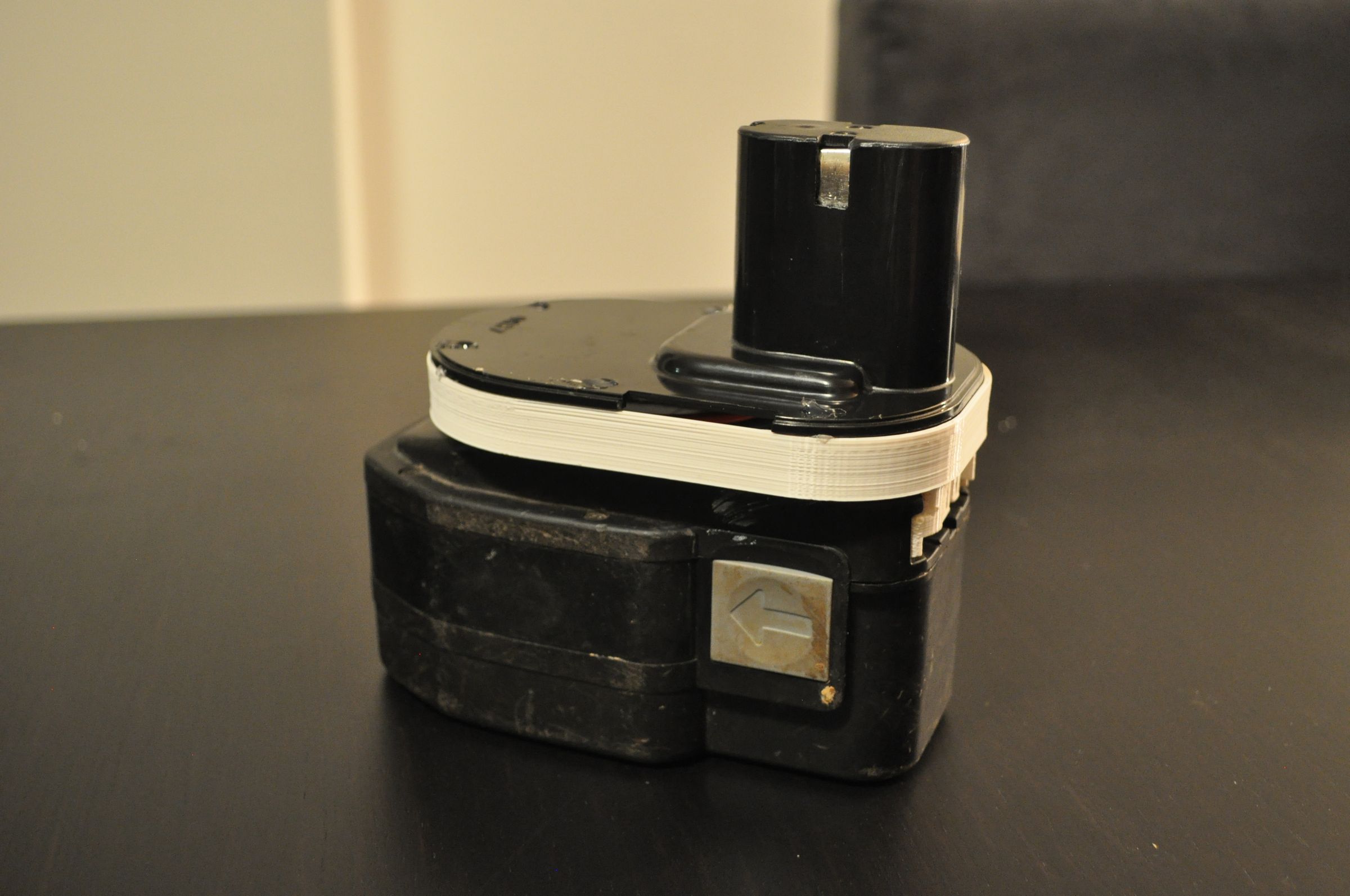 How to Make a 3d Printed Cordless Drill Battery Adapter : 5 Steps (with ...