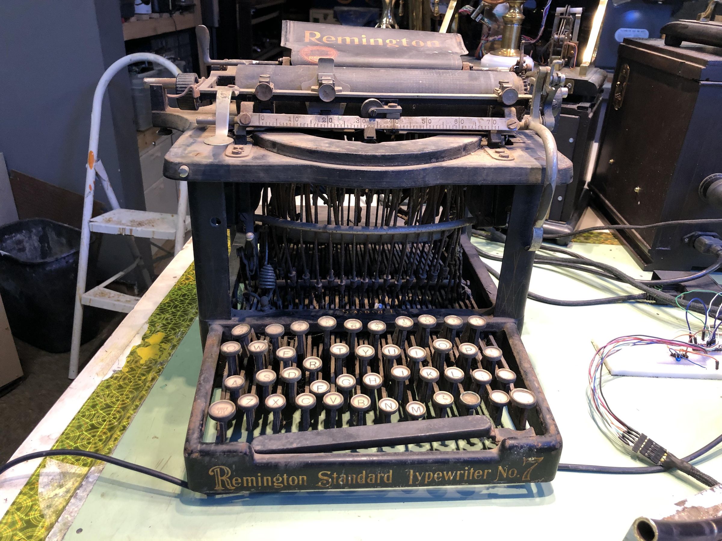From Antique Typewriter to a Functional Teletype, Called NVictria : 12 Steps (with Pictures ...
