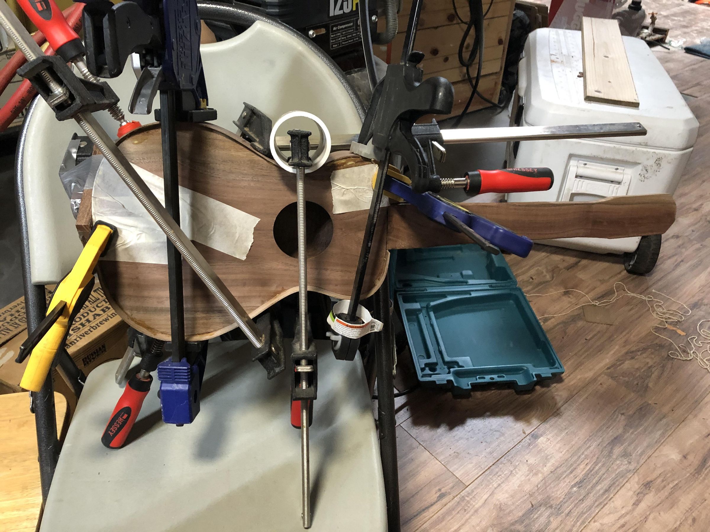 Solid Walnut Ukulele From Walnut Tree Using CNC/ Laser Cutter : 14 ...