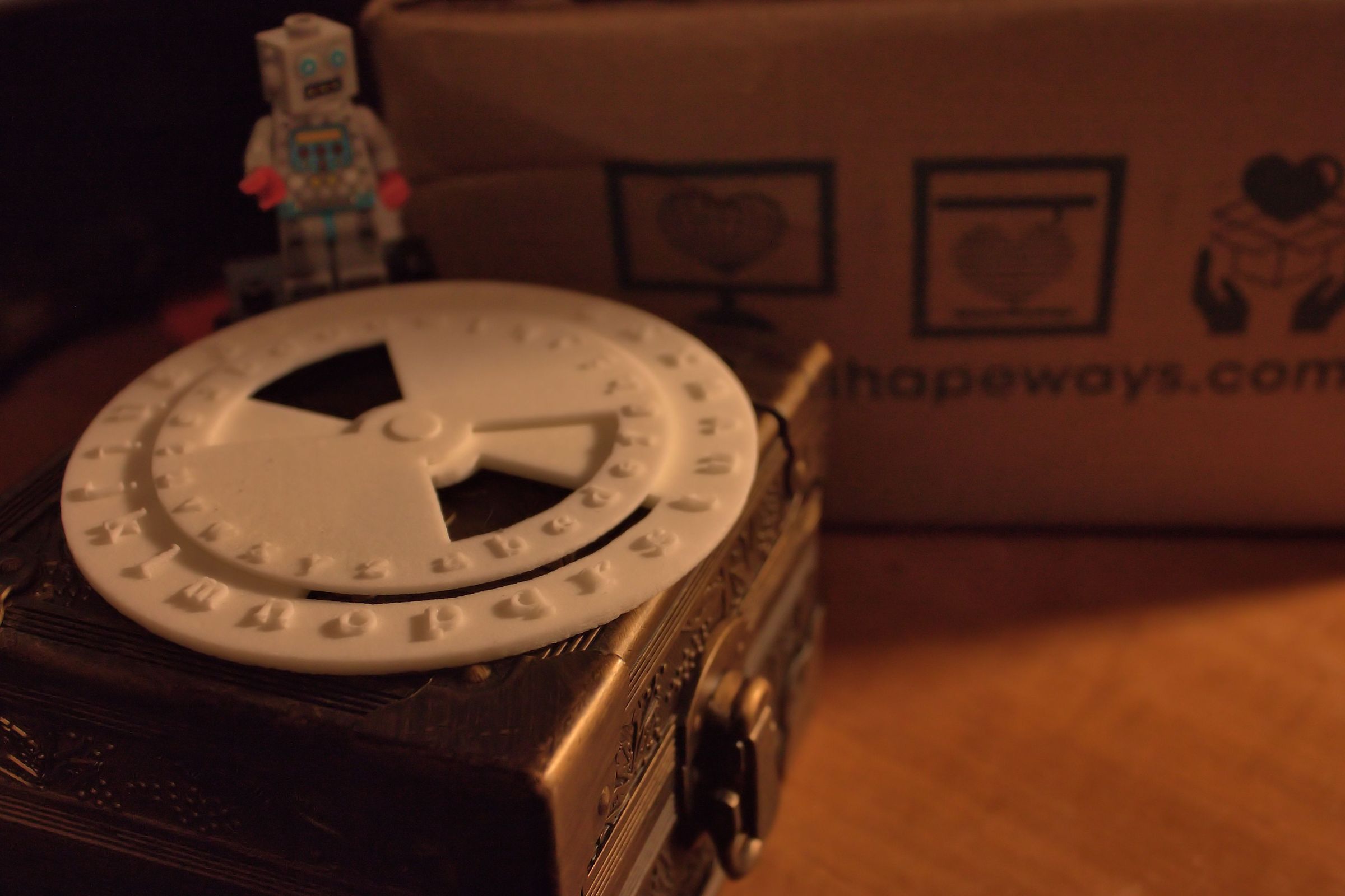 3D Printing With Shapeways.com and Sketchup - Secret Decoder Wheel ...