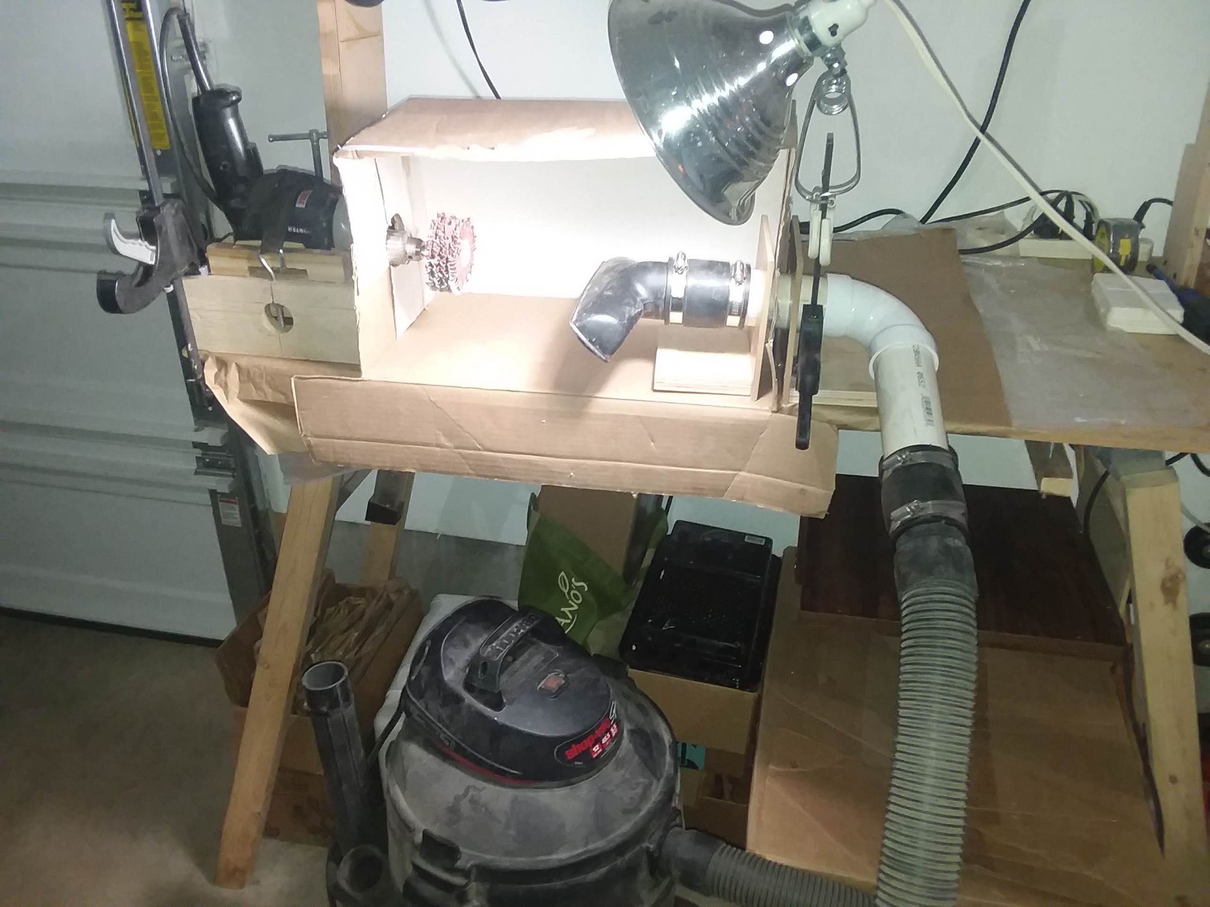 Workbox and Dust Collector for Small Work Area : 4 Steps - Instructables