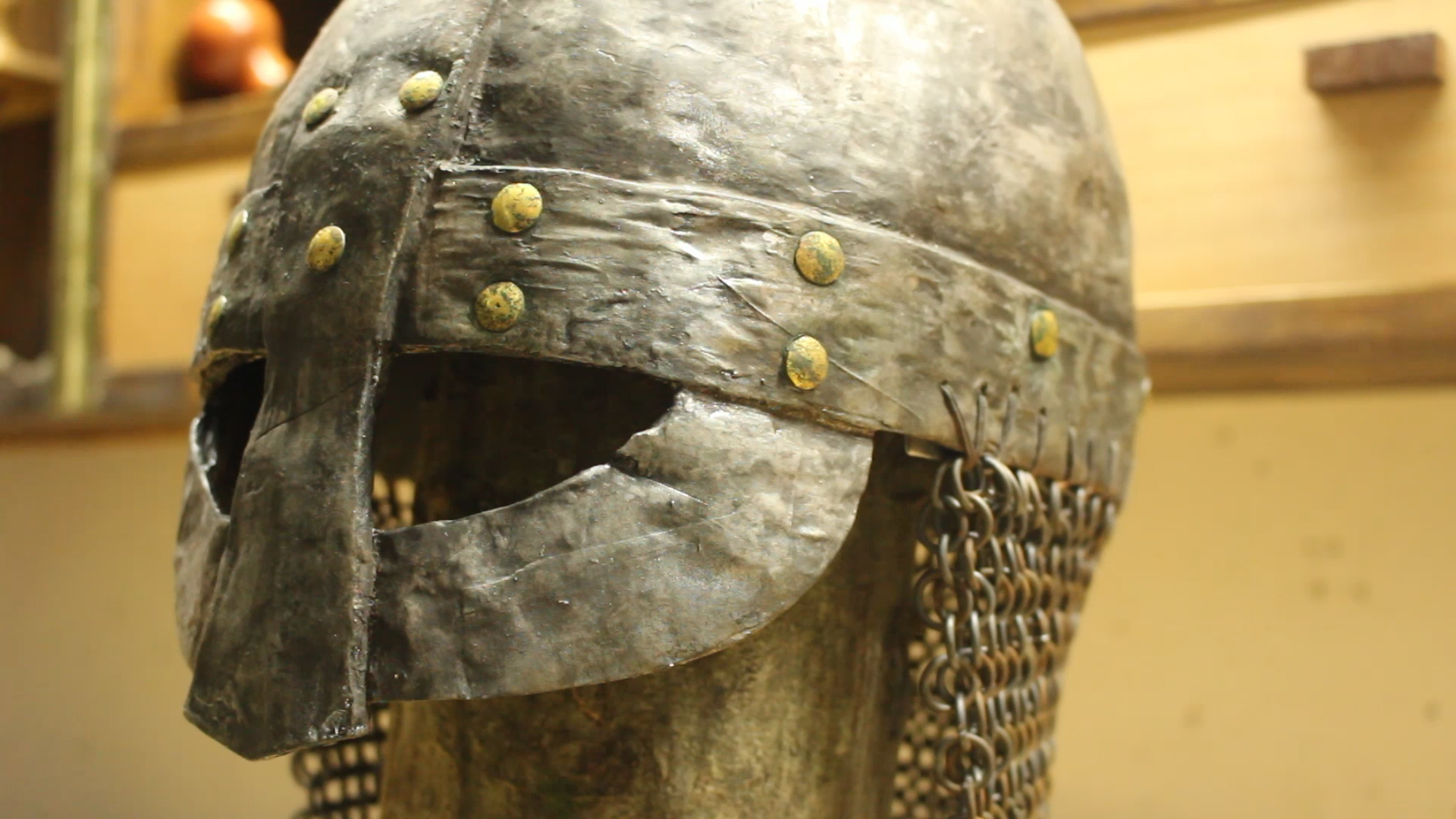 Viking Helmet Made Out of Wood Shavings : 8 Steps (with Pictures ...
