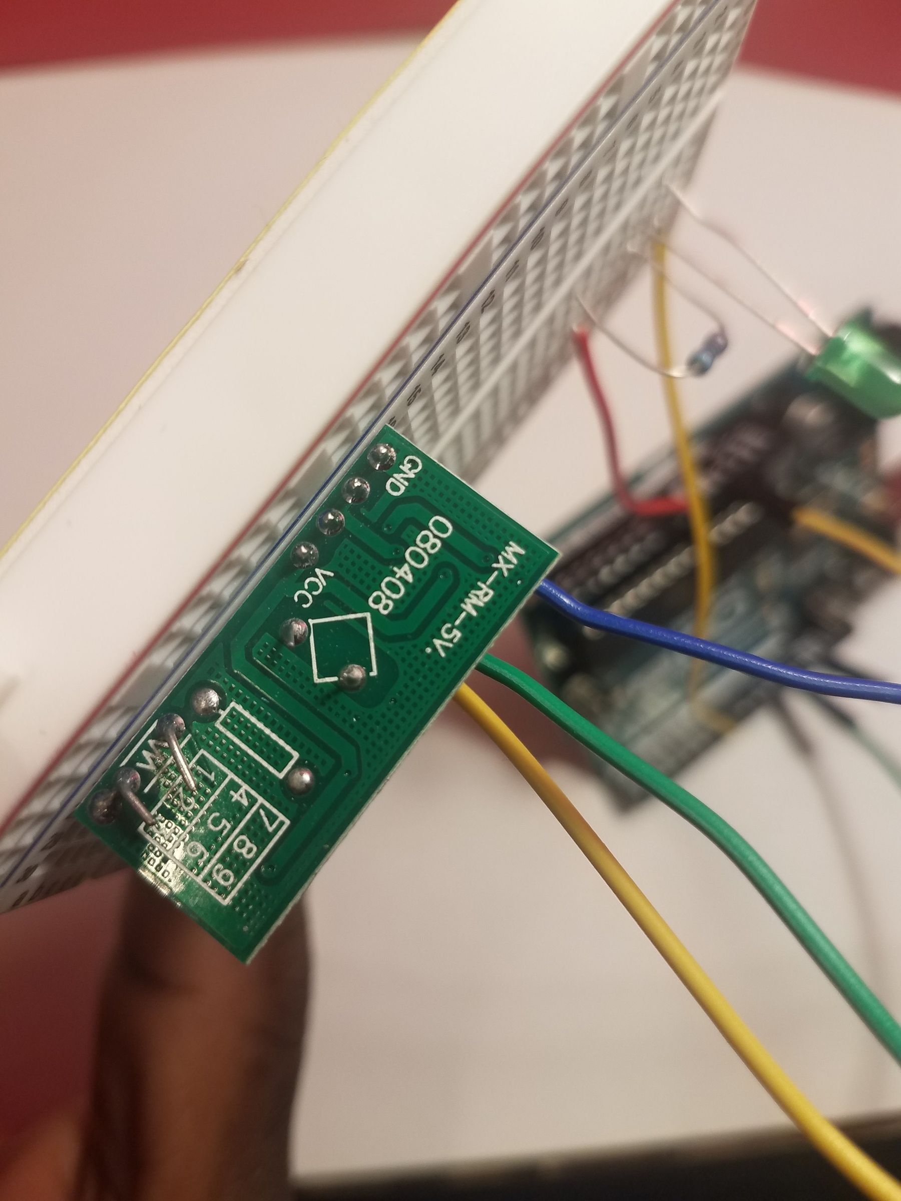 Personal One Way Radio Using Arduino Transmitter and Receiver Modules ...