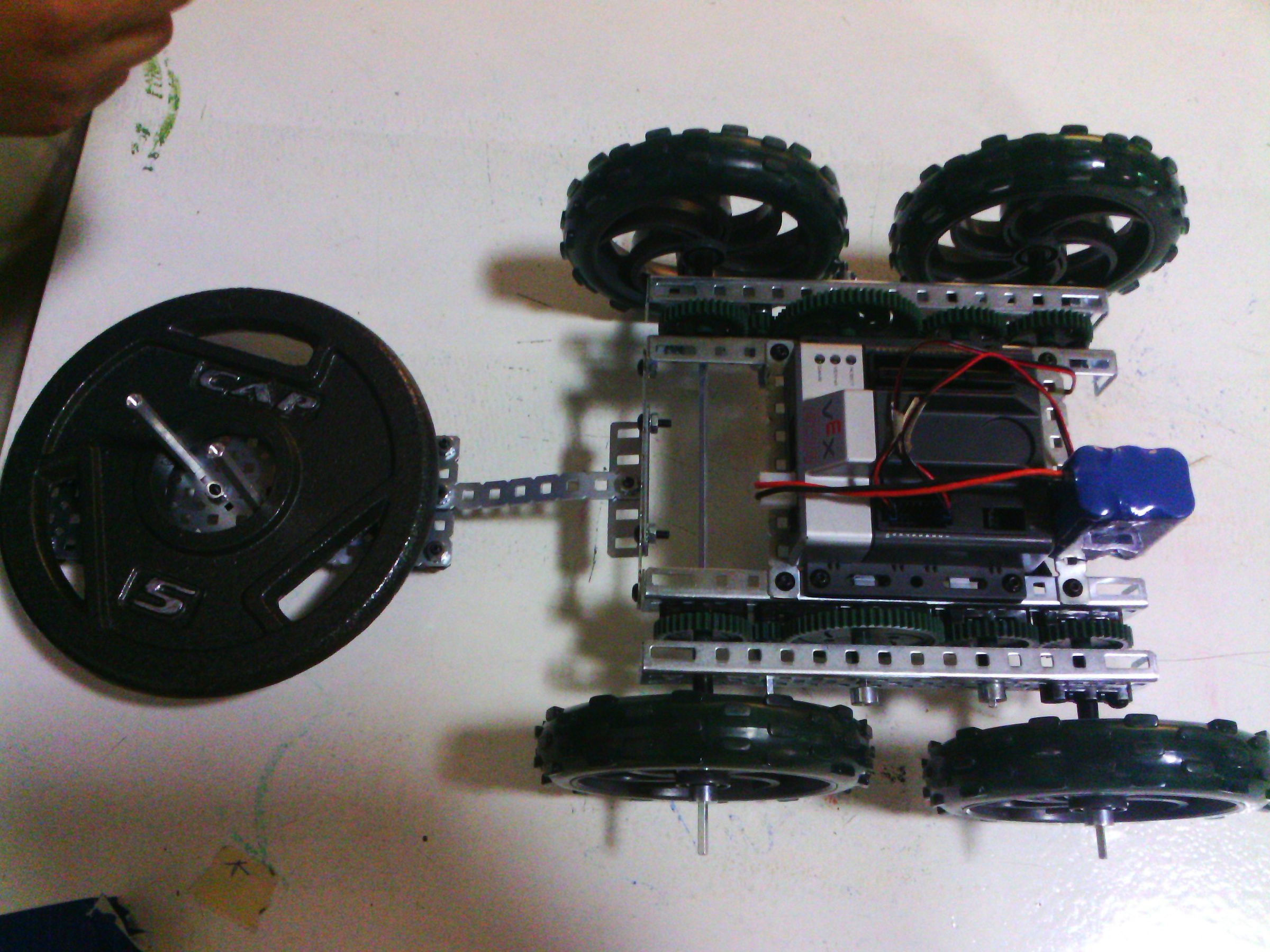 How to Build a Weight Pulling Robot : 12 Steps - Instructables