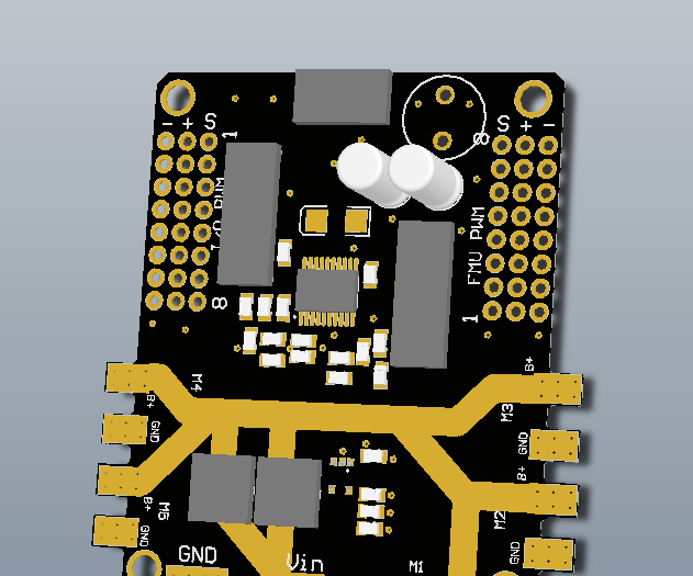 Design of a High Power PDB (Power Distribution Board) for a Pixhawk : 5 ...
