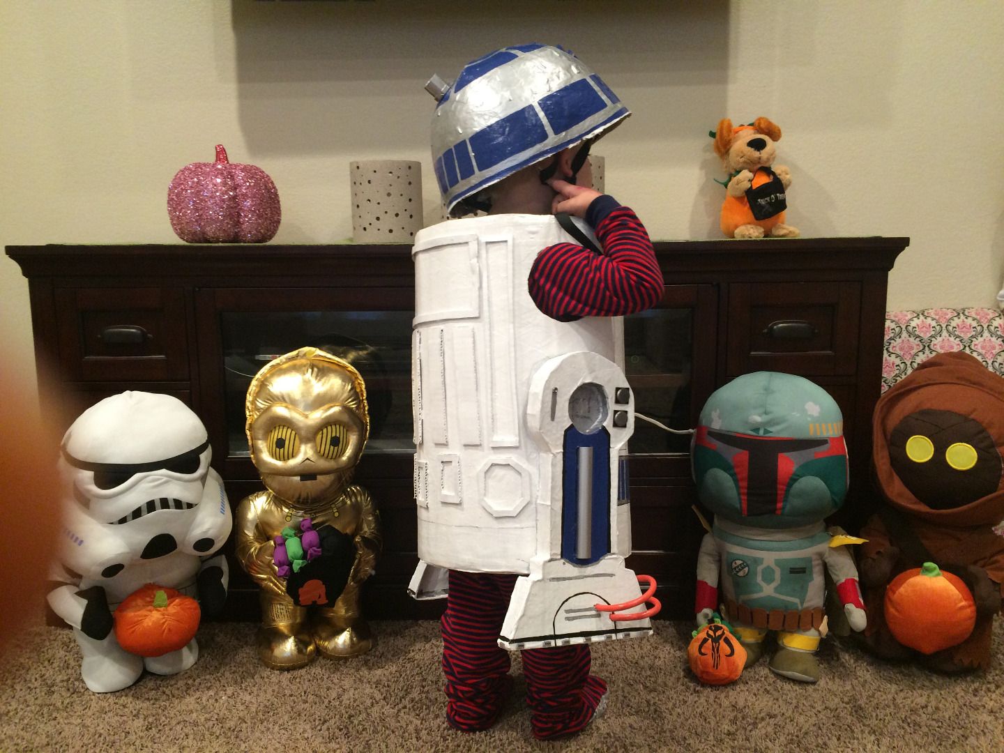 BB-8 and R2-D2 - Star Wars Toddler Halloween Costumes : 11 Steps (with ...