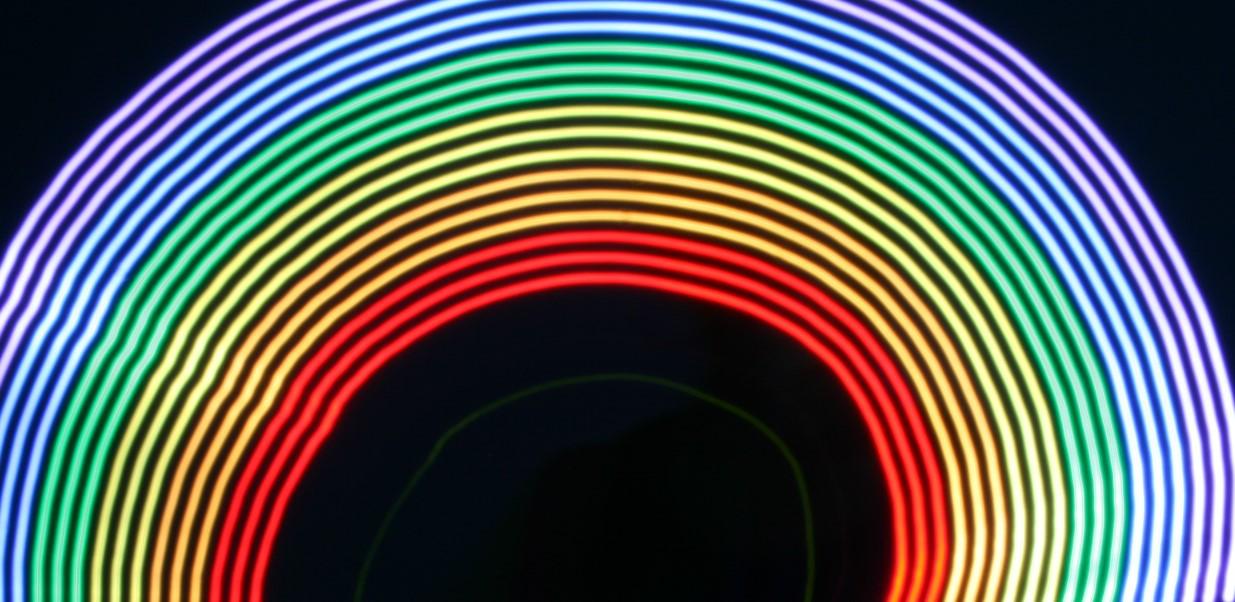 Rainbow Light Painting With Adressable Leds : 5 Steps - Instructables