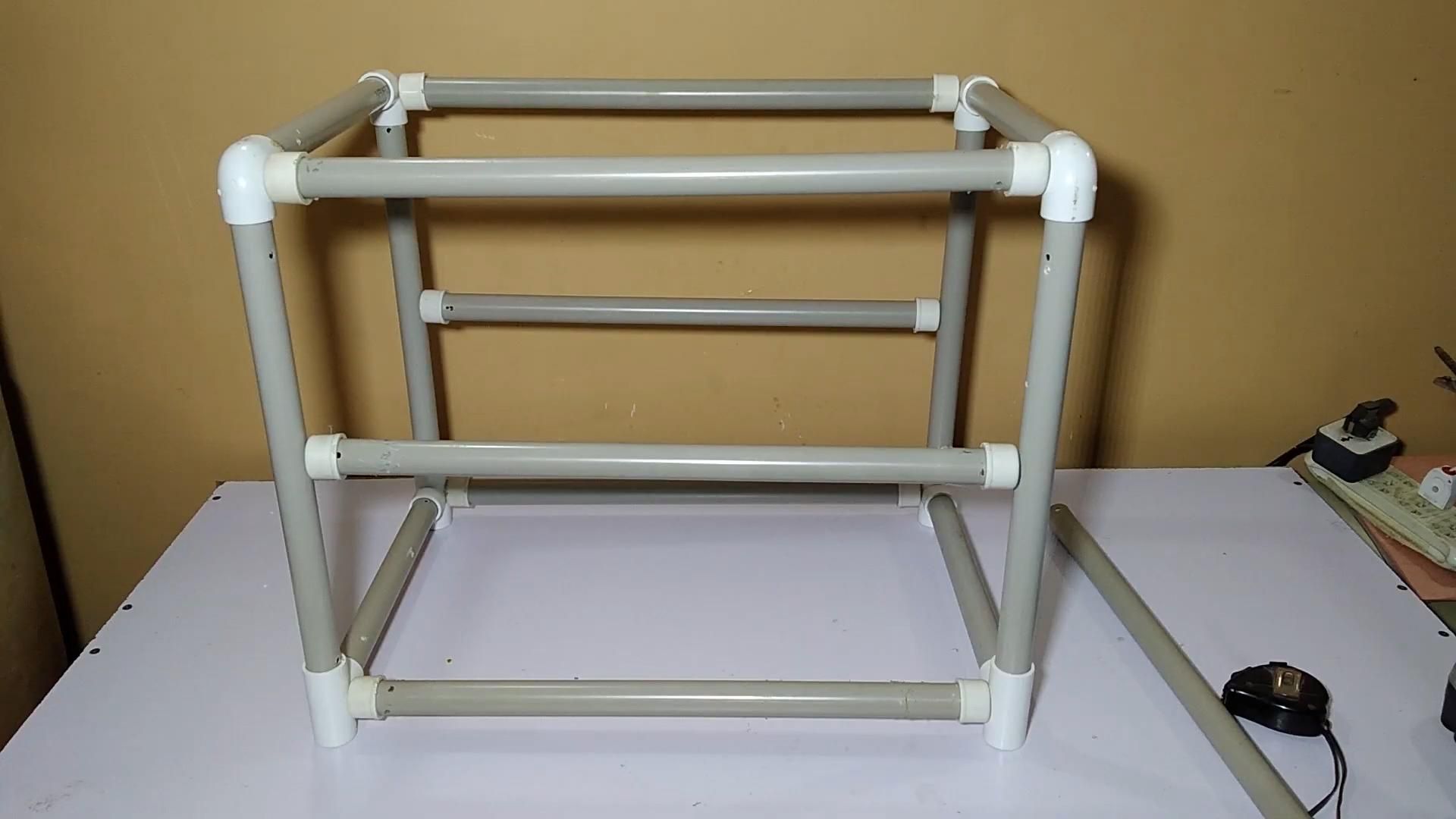 How to Make Shoes Stand With PVC Pipes : 4 Steps (with Pictures ...