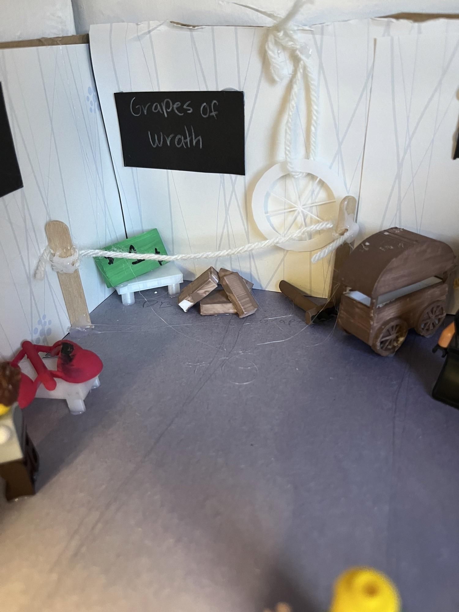 3D Printed Museum Diorama - the Great Depression (ELA) : 8 Steps (with ...