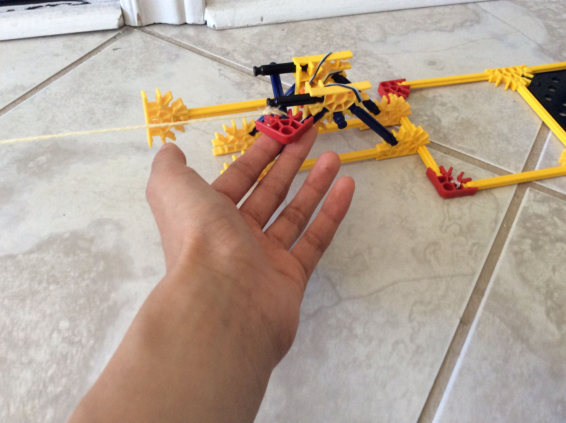 Knex Trip Wire Trap! : 7 Steps - Instructables