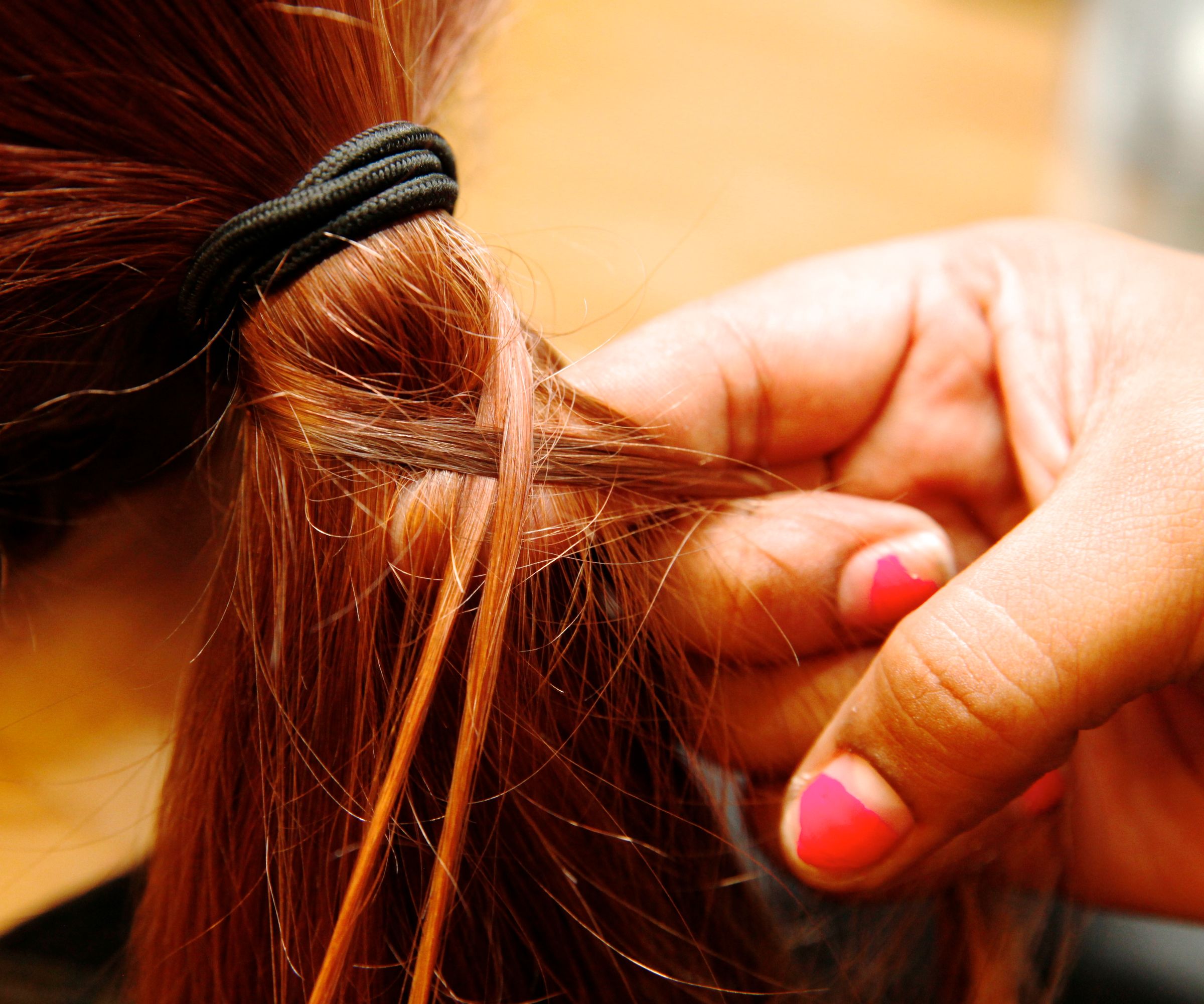 How to Do a Fishtail Braid Hairstyle : 4 Steps (with Pictures ...