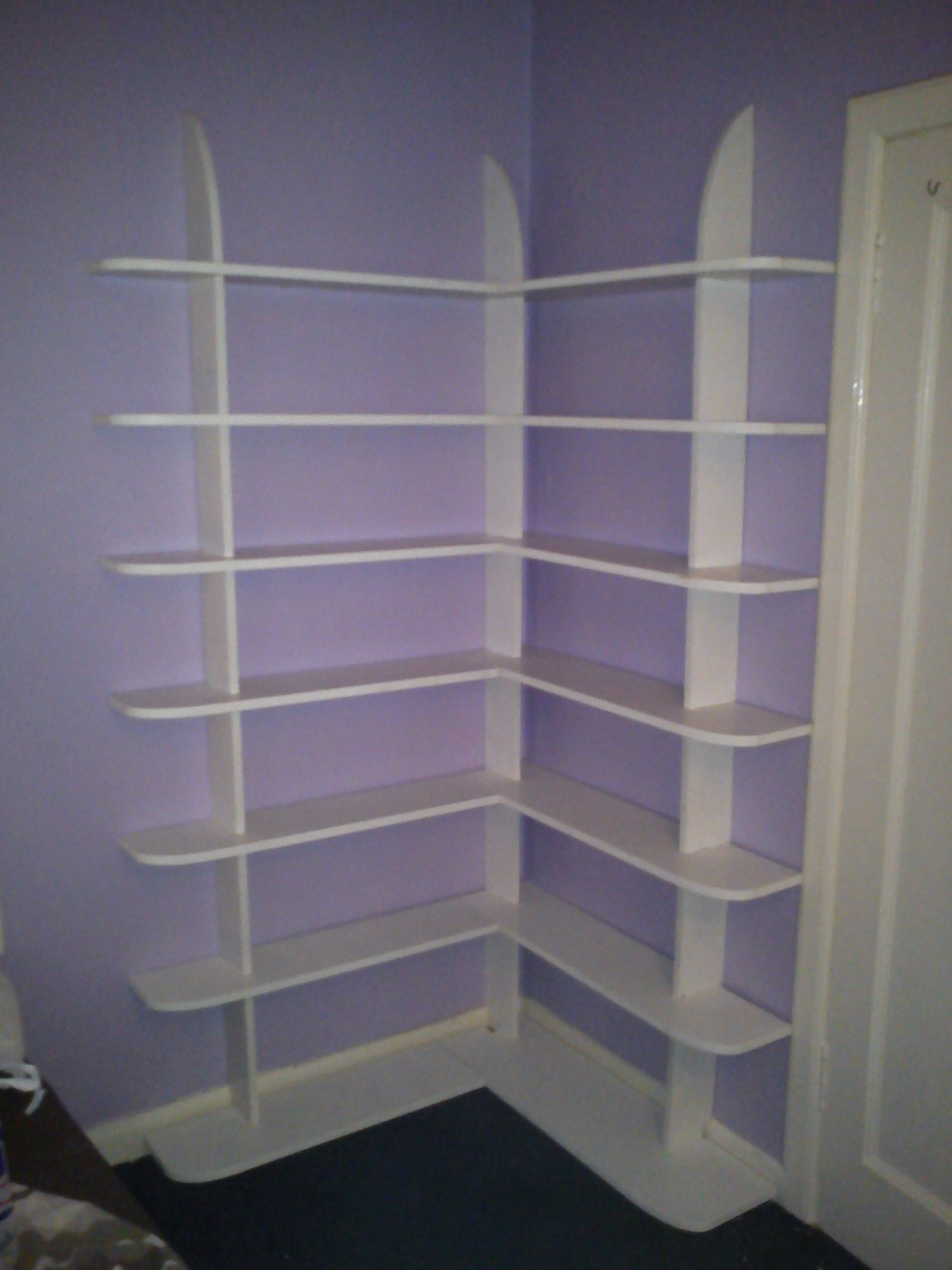 Stylish and Easy to Make Corner Bookshelf : 5 Steps (with Pictures ...