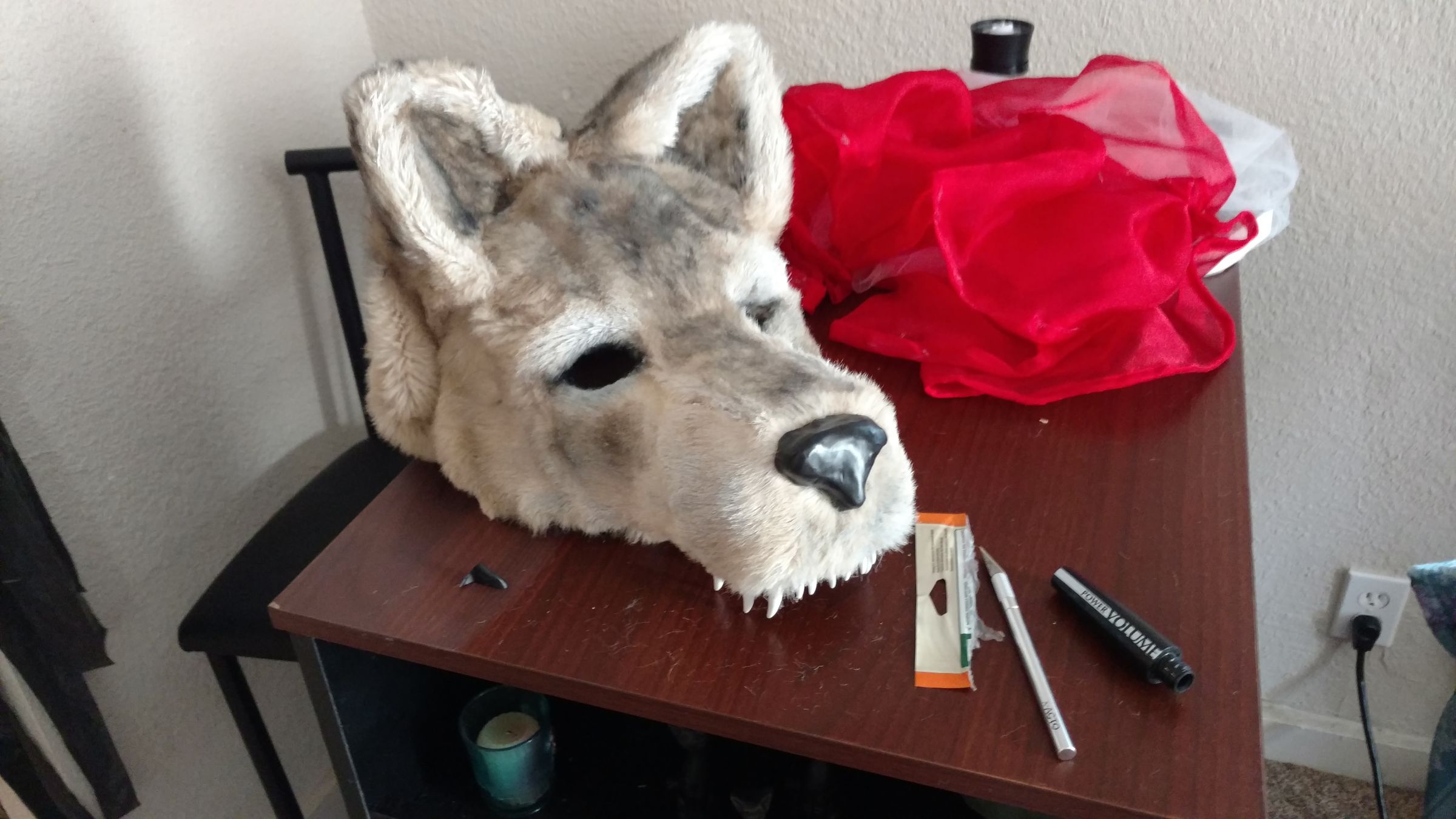 (How to Make a Fairy Tale Worthy) Big Bad Wolf Costume : 14 Steps (with ...