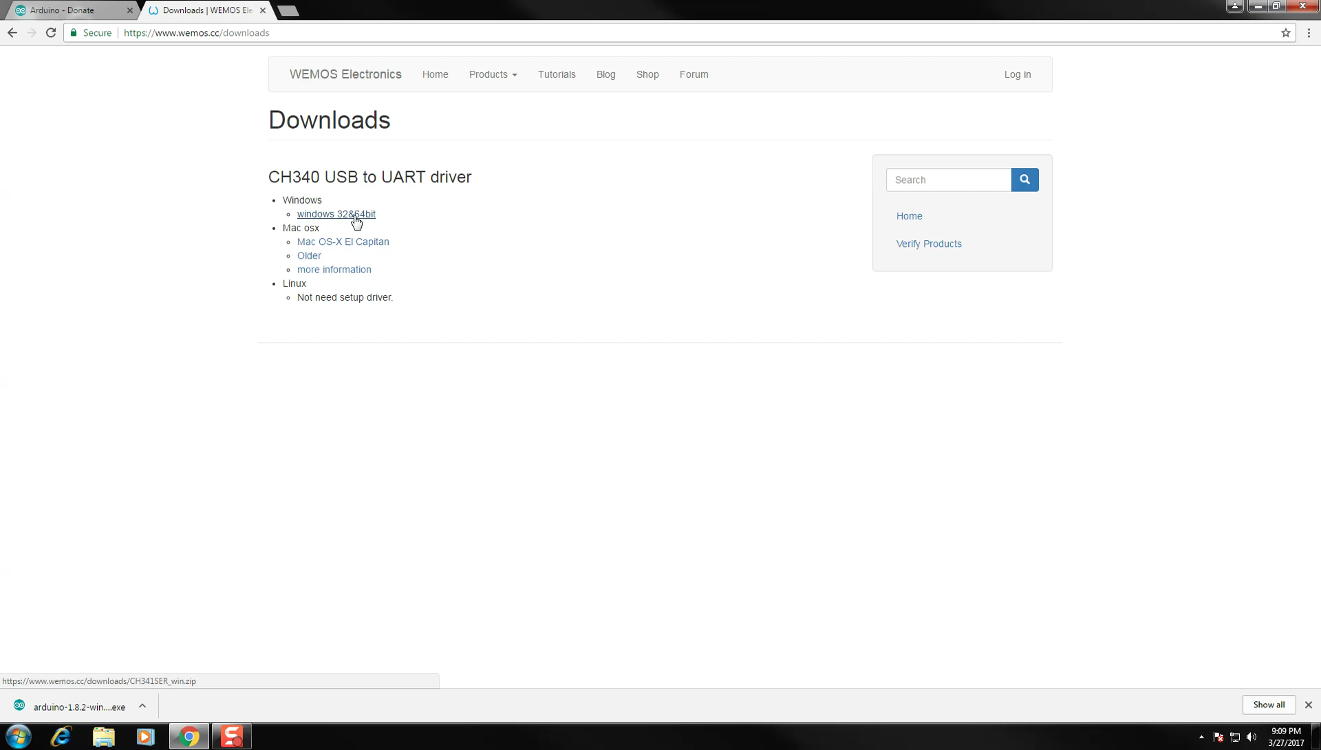 Wemos ESP8266 Getting Started Guide With Arduino IDE : 8 Steps (with ...