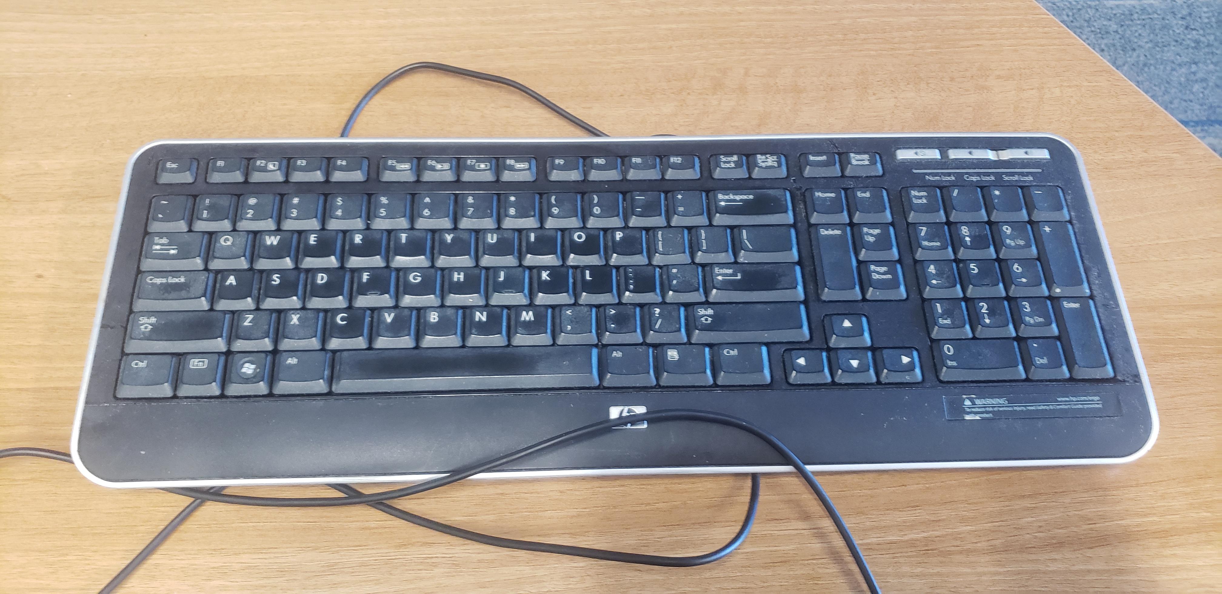 A Keyboard That Types Only Numbers. : 8 Steps - Instructables