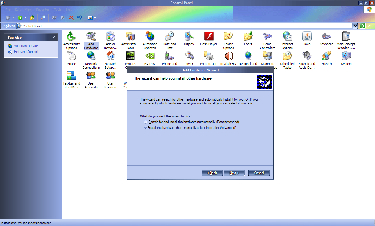 How to Install Microsoft Windows XP Loopback Adapter : 11 Steps ...