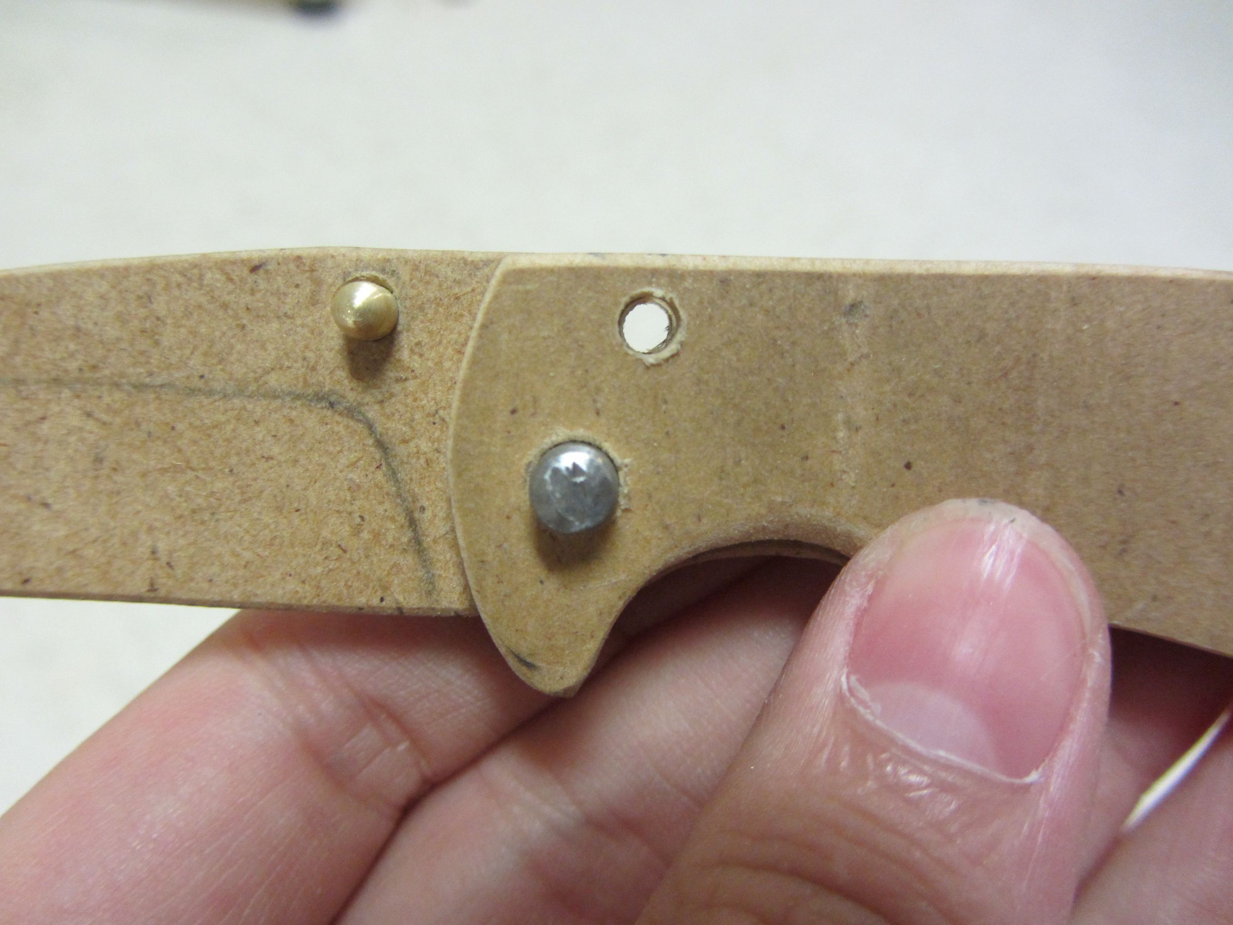 How to Make a Wooden Folding Knife : 9 Steps (with Pictures ...