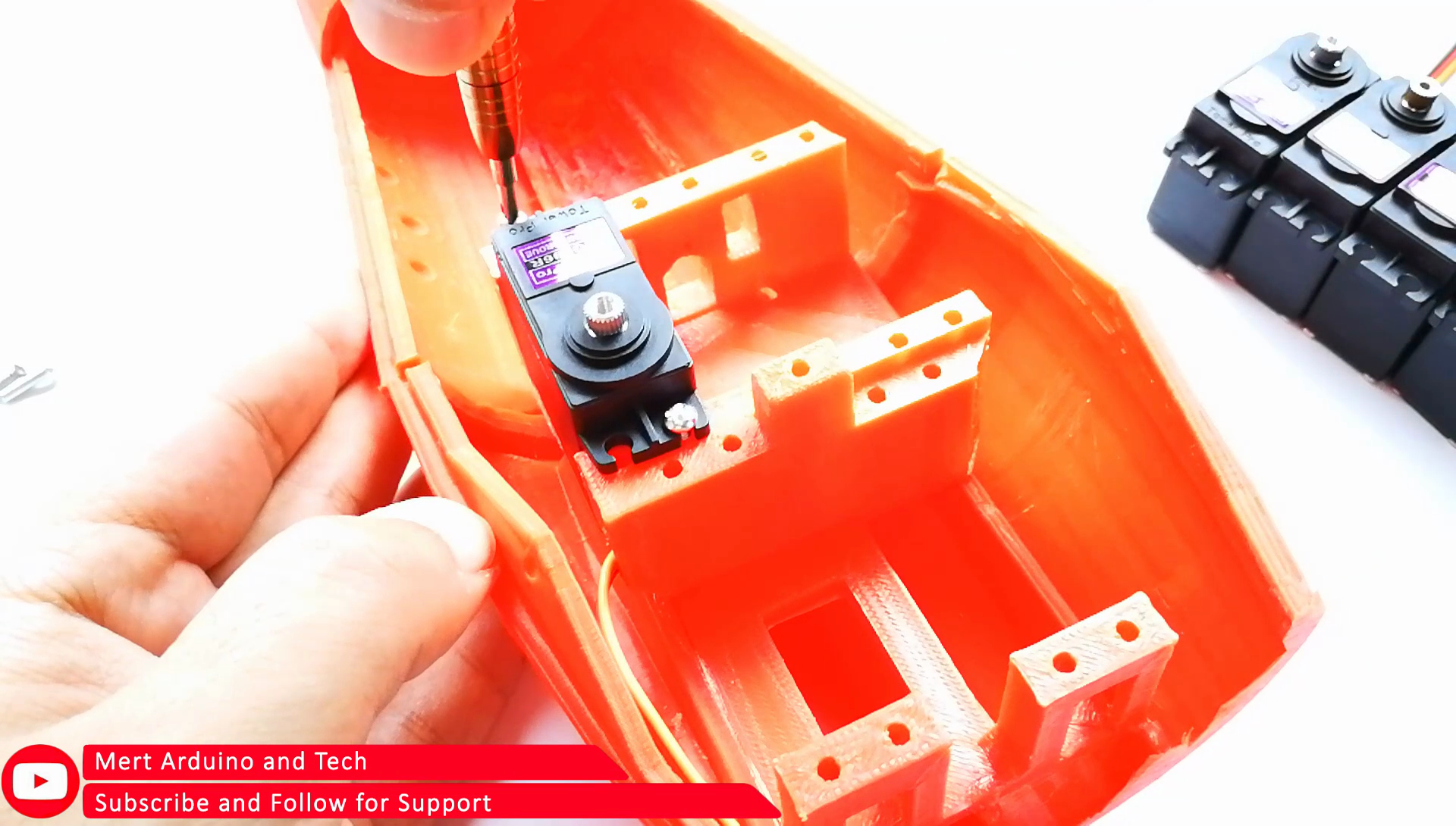 Robotic Hand With Wireless Glove Controlled | NRF24L01+ | Arduino : 7 ...