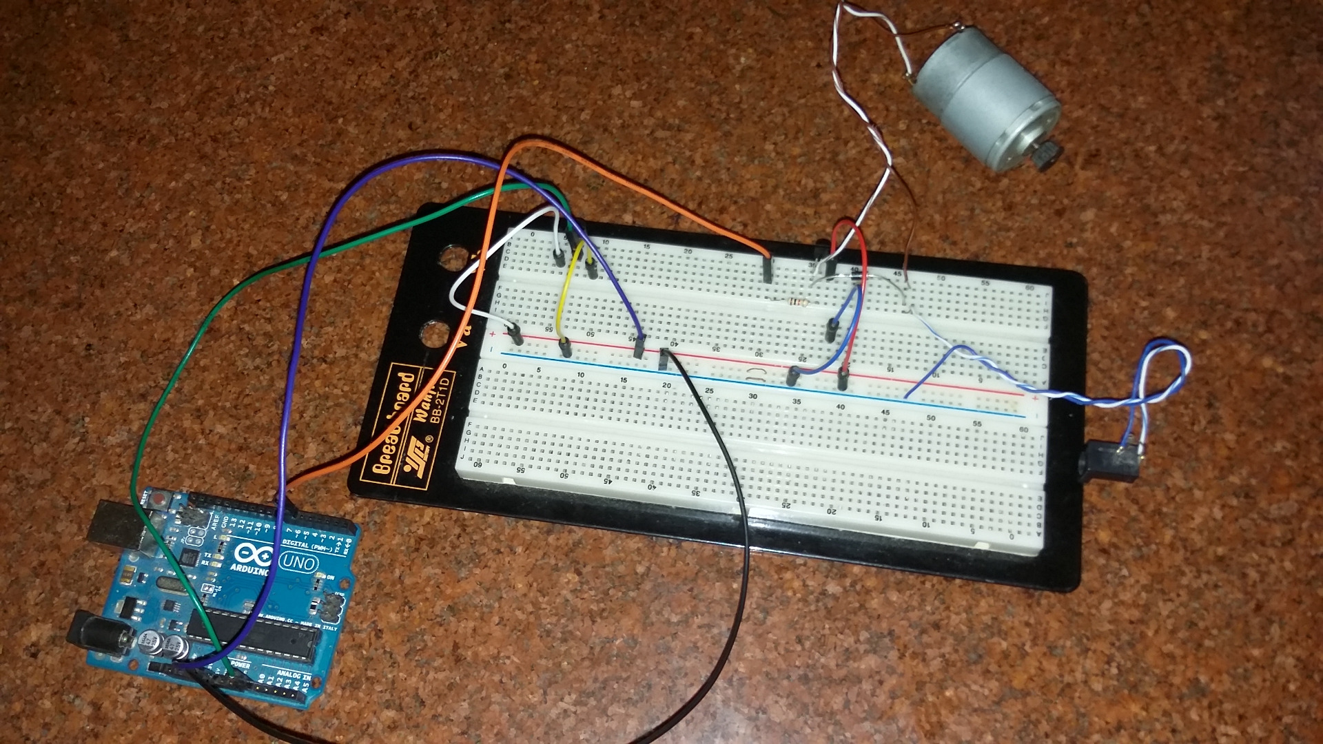 Using a Temperature Sensor to Control the Speed of a Motor Using ...