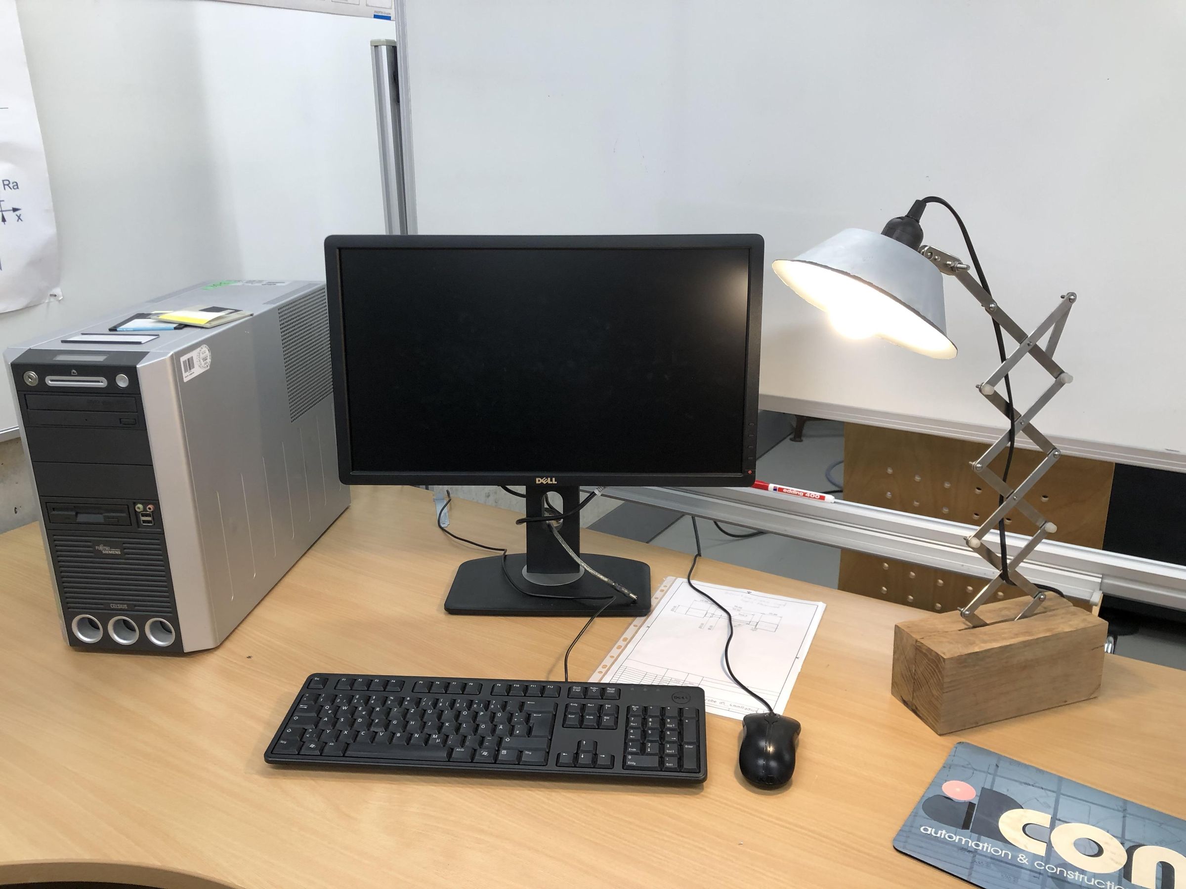 Upcycled Scrap Metal Lamp From Old Computer Parts : 8 Steps (with ...