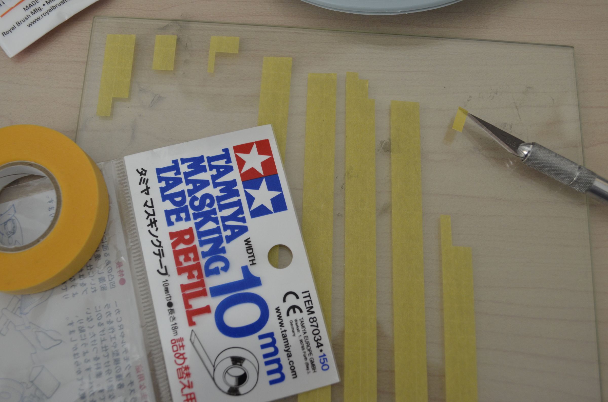 Custom Painting a Starship Model, Aztec-Style-Masking : 4 Steps ...