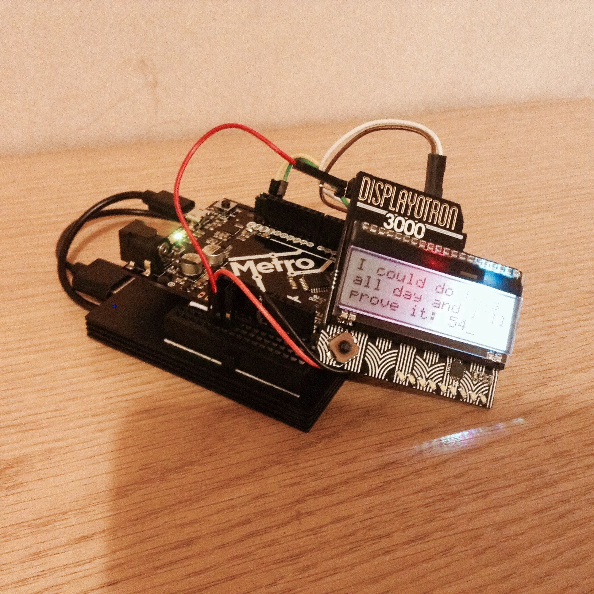 Using Pimoroni Display-O-Tron With Arduino : 4 Steps - Instructables