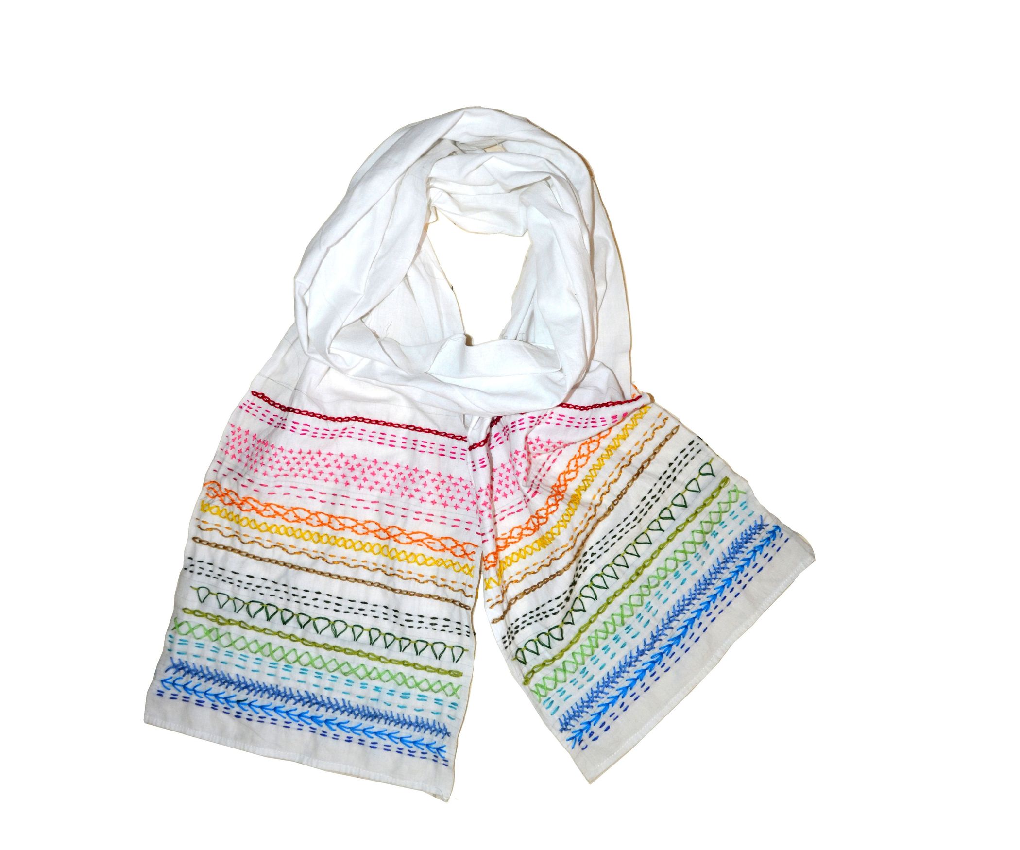 Rainbow Summer Scarf : 12 Steps (with Pictures) - Instructables