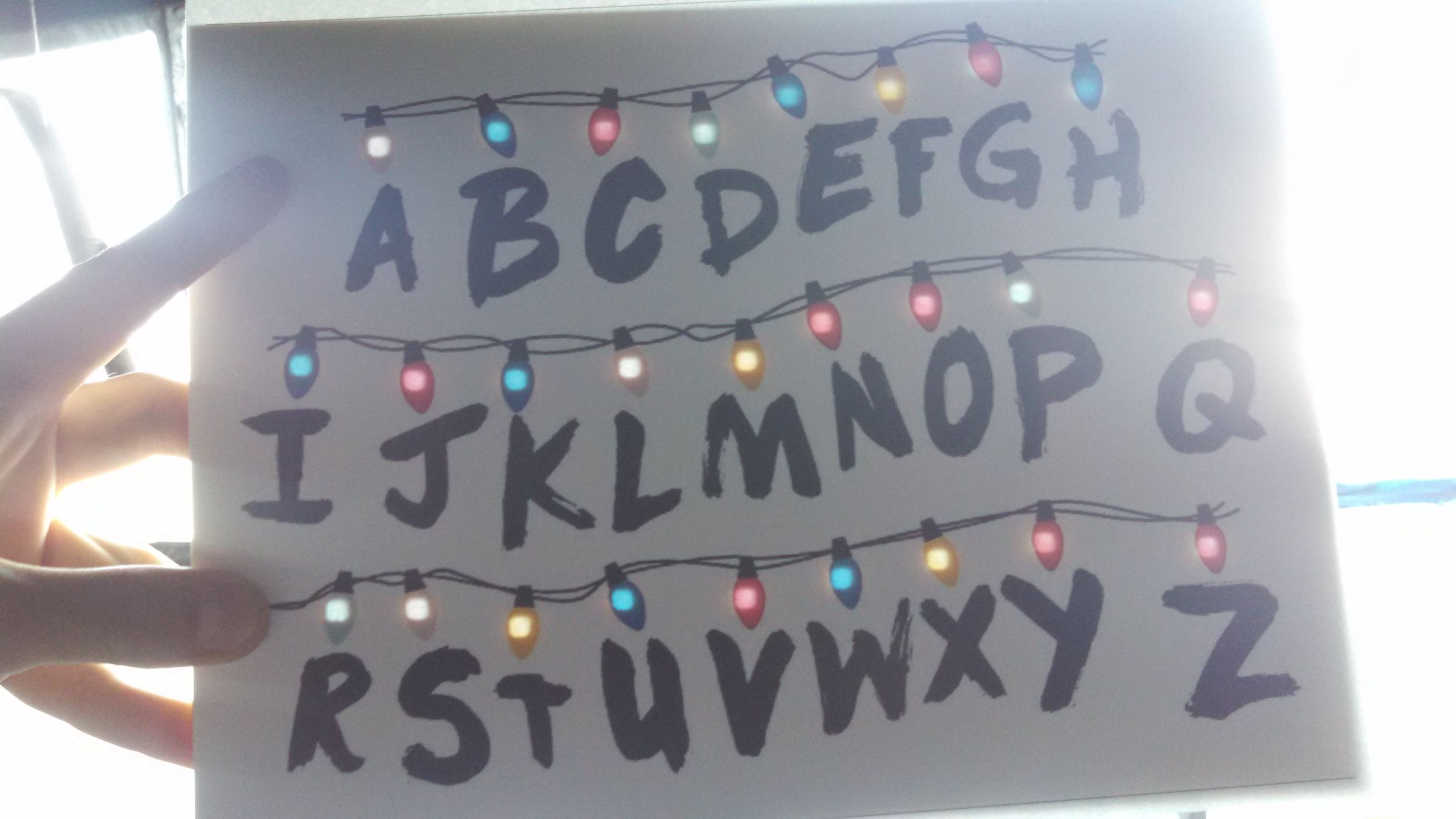 Stranger Things Interactive Wall Art : 7 Steps (with Pictures ...