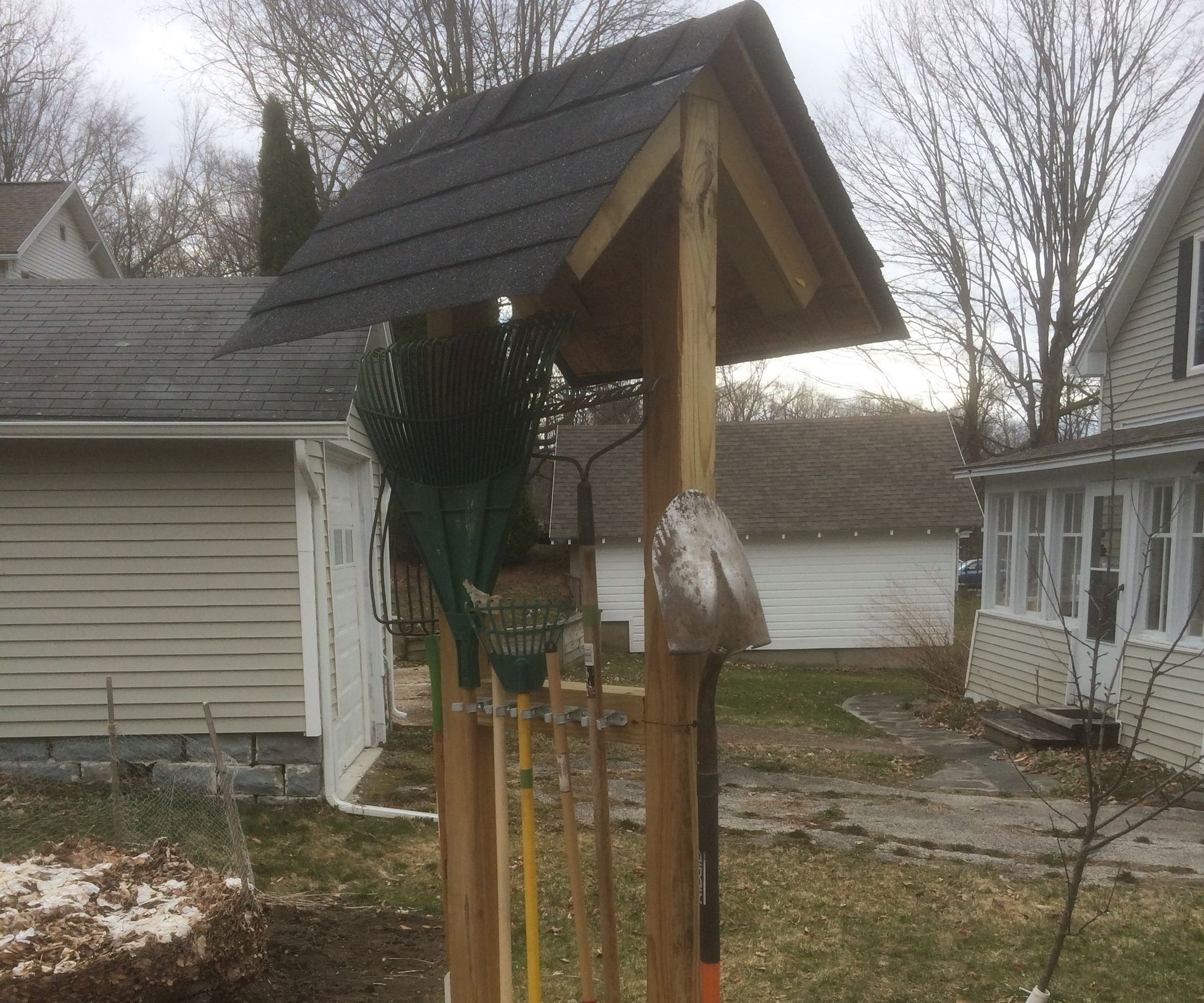 Build a Freestanding Open Tool Shed As a Self-isolation/self-reliance ...