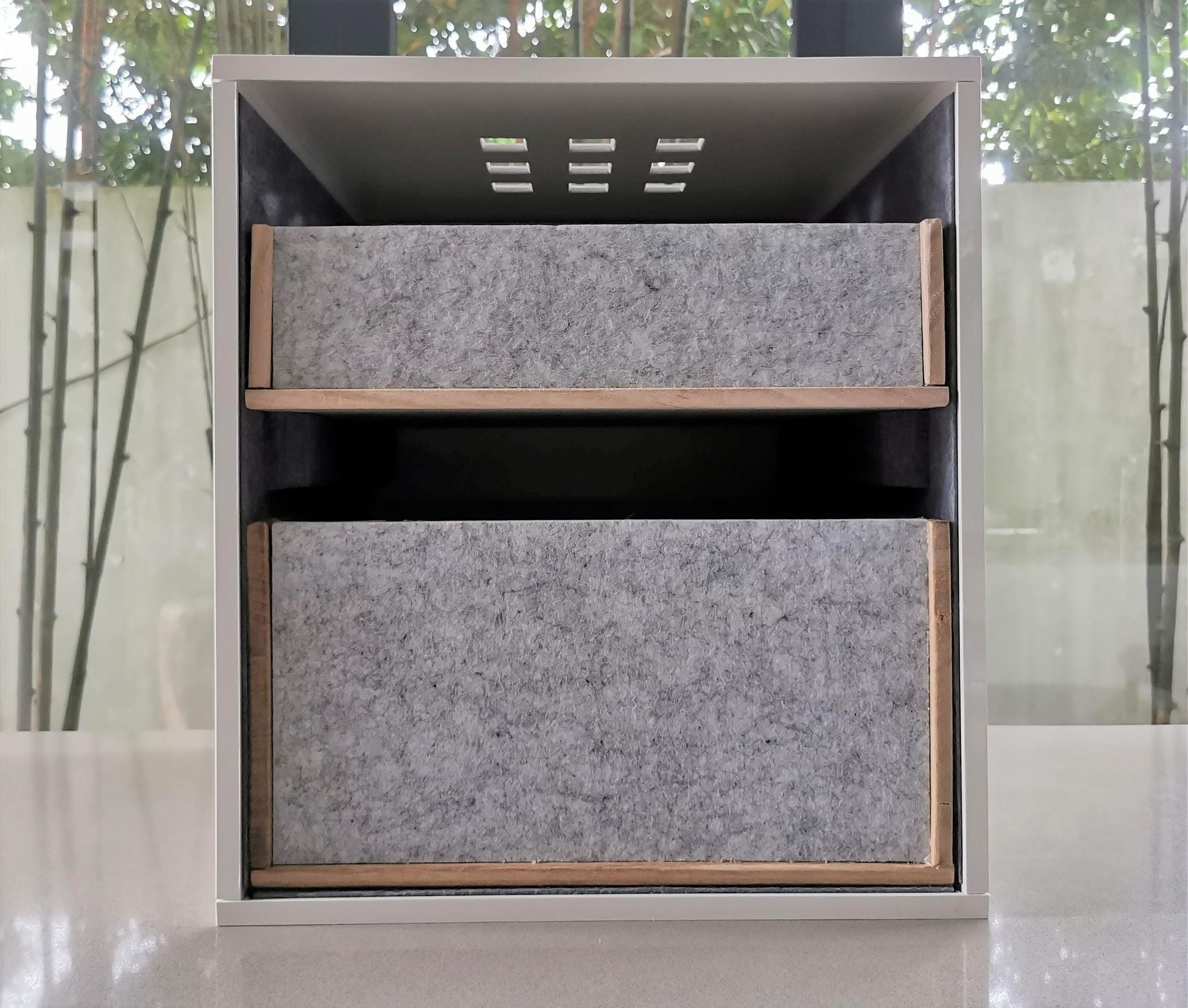 Office in a Box - Standing Desk With Storage : 7 Steps (with Pictures ...