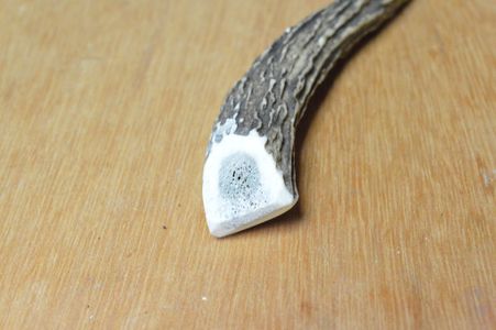 Stag Antler Knife Handle (the Easy Way) : 6 Steps (with Pictures ...
