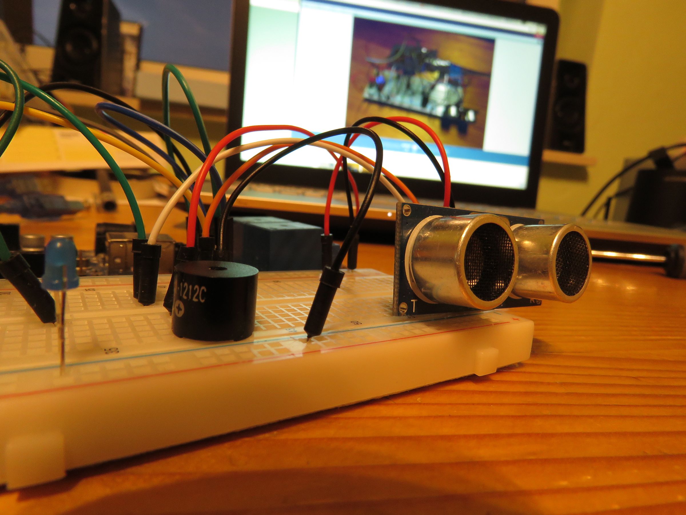 Arduino Alarm With Ultrasonic Sensor : 5 Steps (with Pictures ...