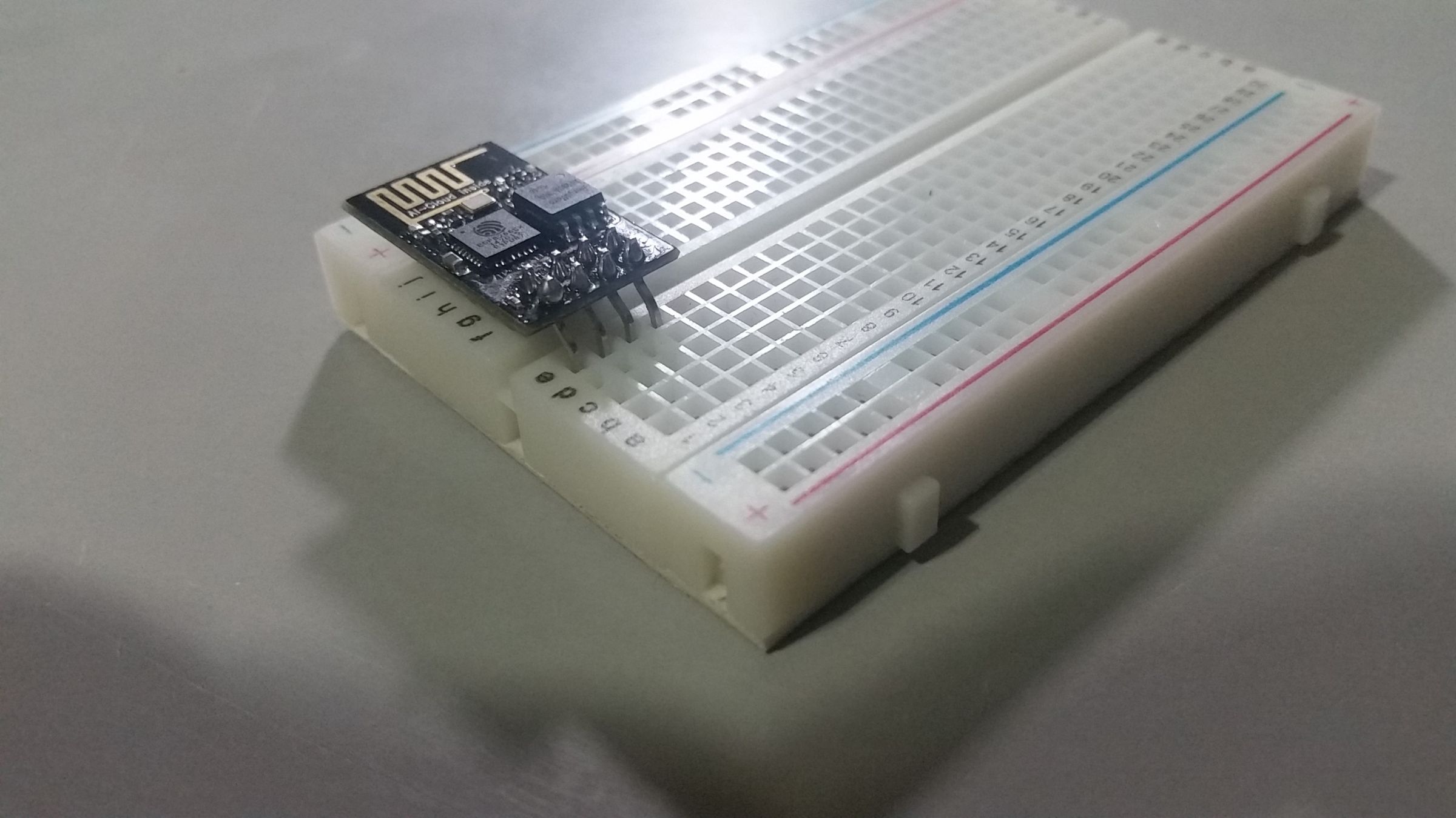 Making ESP8266-01 Module Breadboard Friendly : 3 Steps (with Pictures) - Instructables