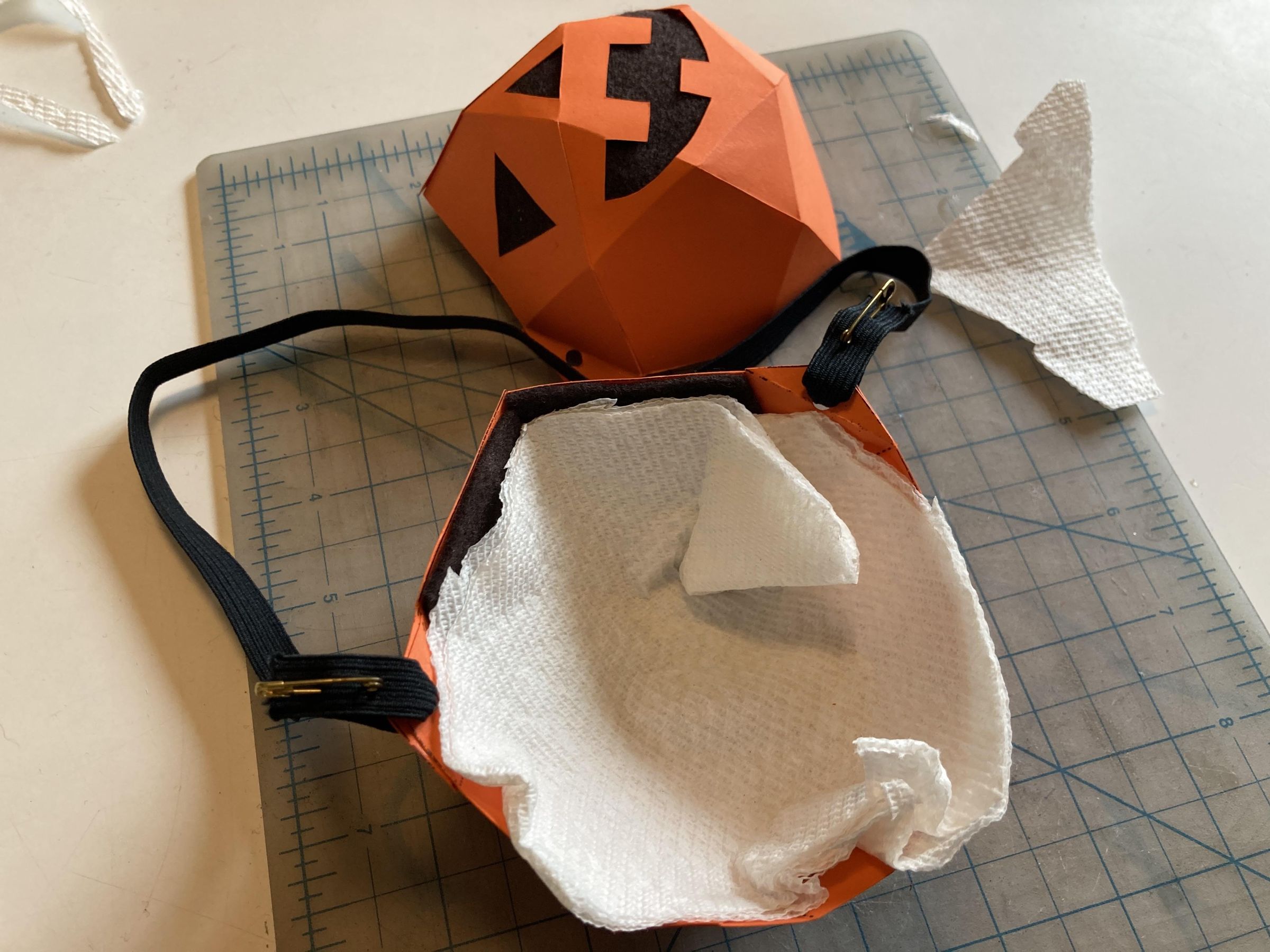 Jack O'Lantern Face Mask : 4 Steps (with Pictures) - Instructables