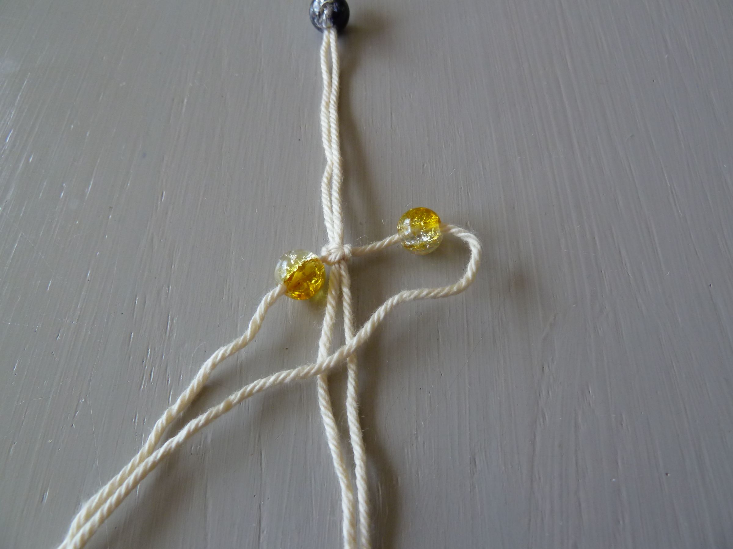 Beaded Macrame Bracelet : 11 Steps (with Pictures) - Instructables