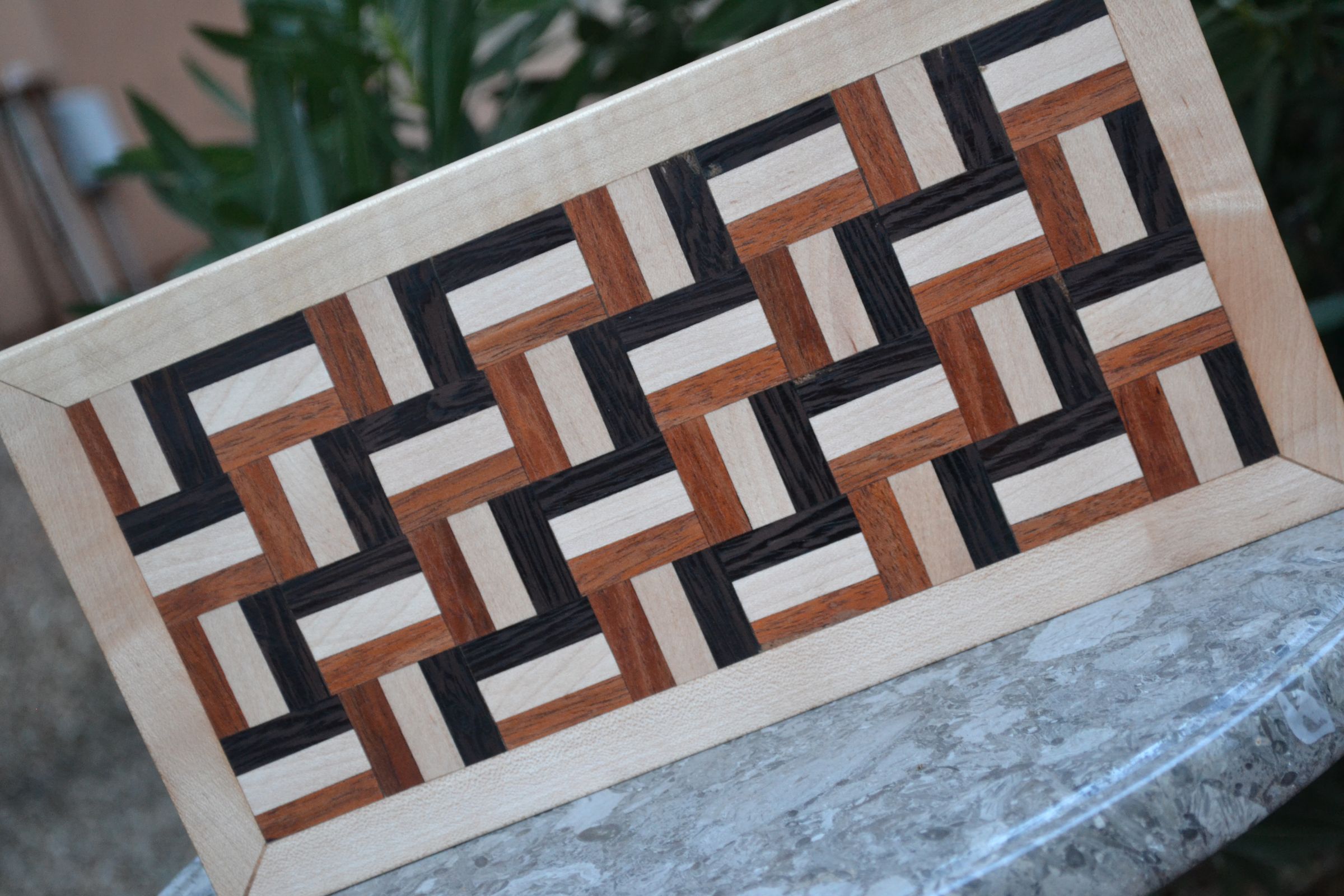 Handcrafted 100-piece Segmented Cutting Board! : 13 Steps (with ...